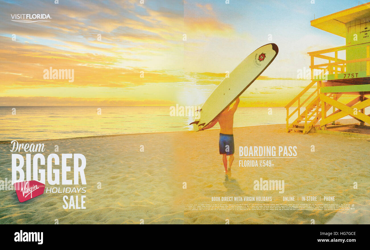 2010s UK Virgin Magazine Advert Stock Photo - Alamy