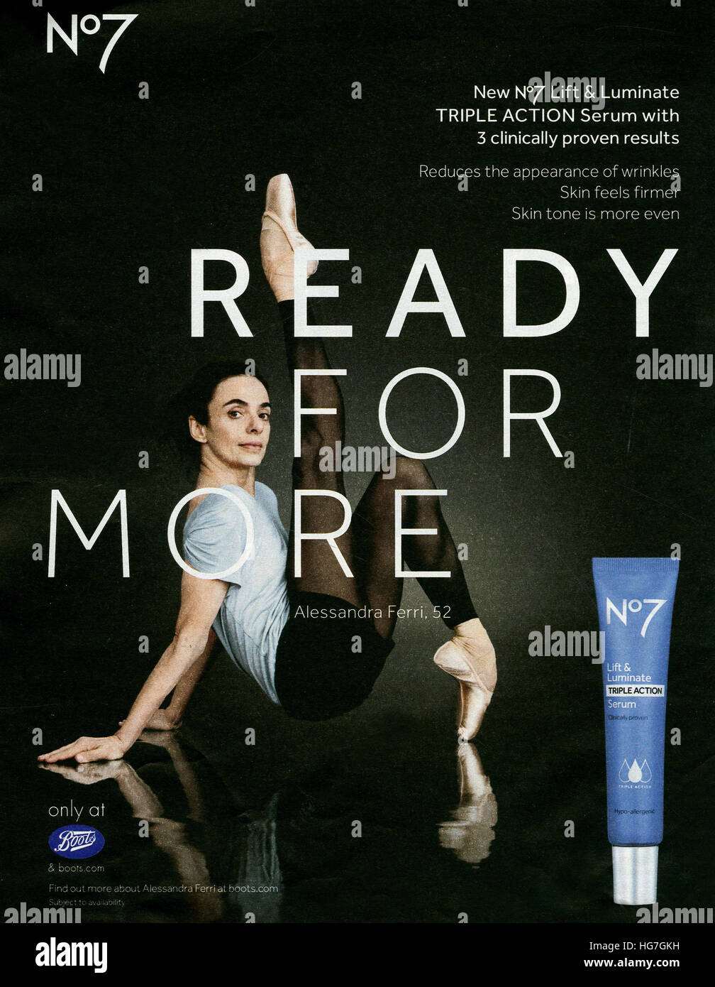 No7 advert hi-res stock photography and images - Alamy