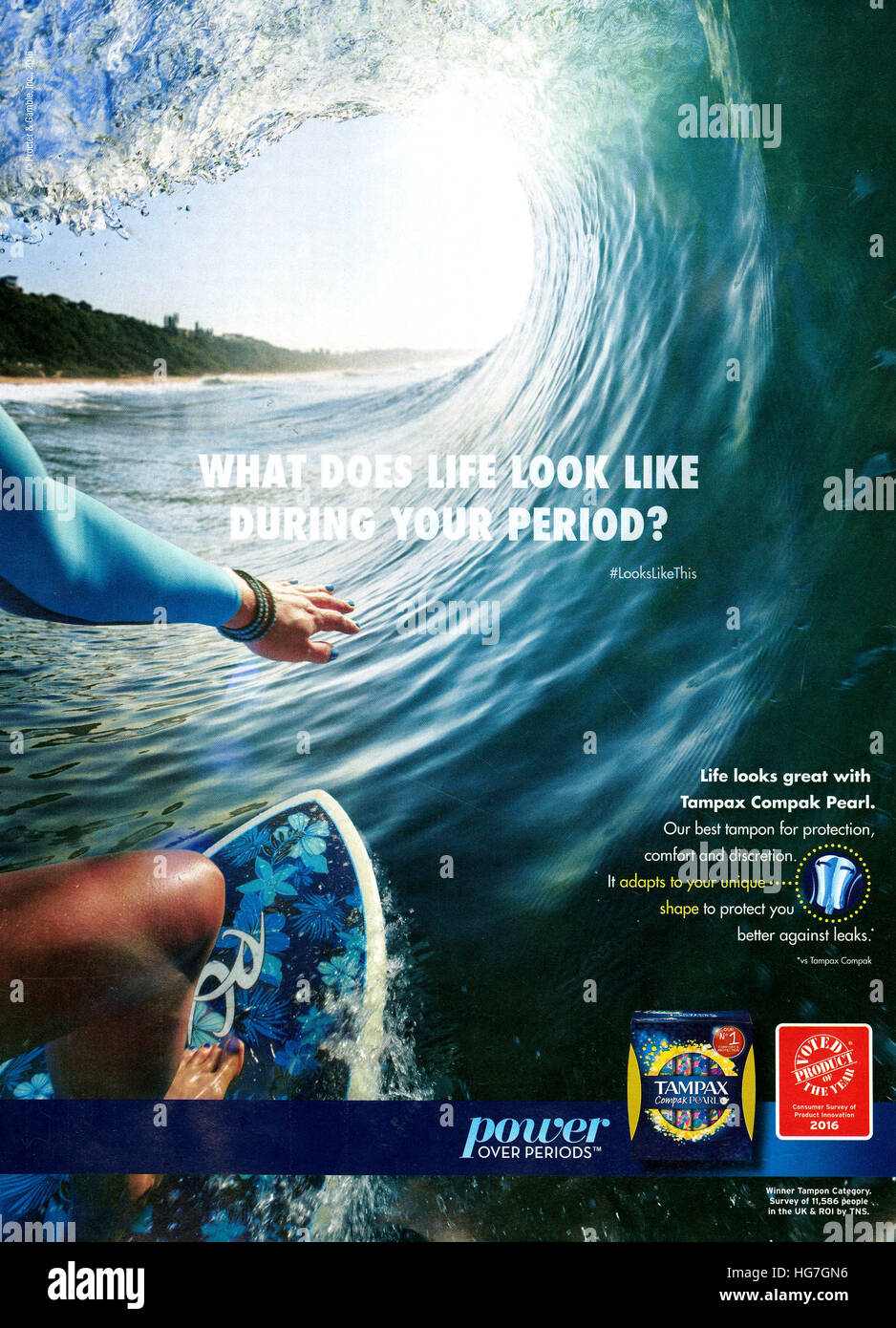 2010s UK Always Magazine Advert Stock Photo - Alamy