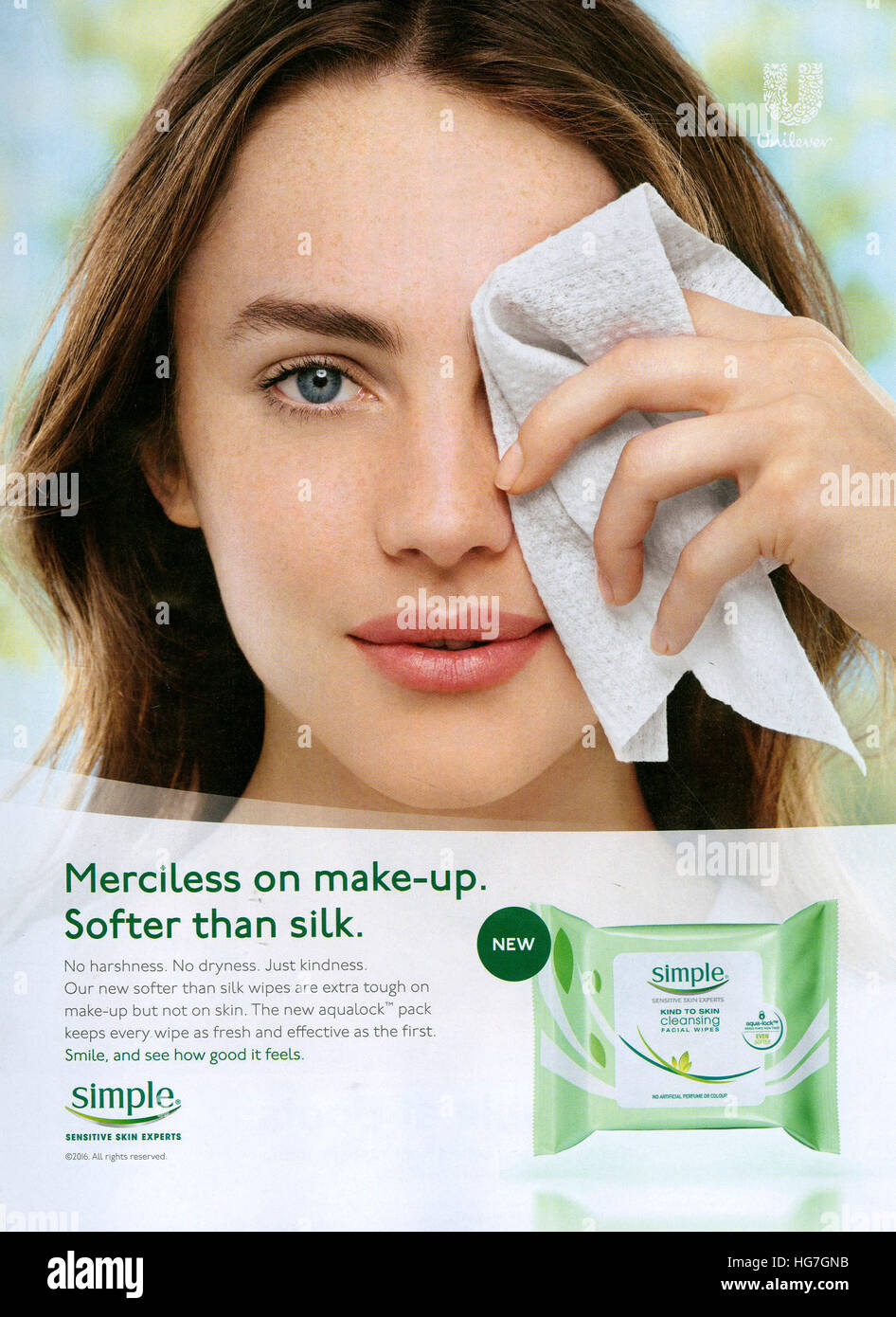 2010s UK Simple Magazine Advert Stock Photo - Alamy