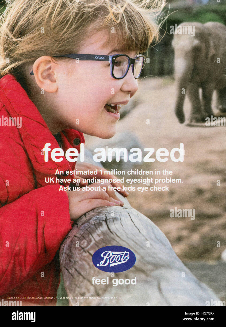 2010s UK Boots Magazine Advert Stock Photo - Alamy
