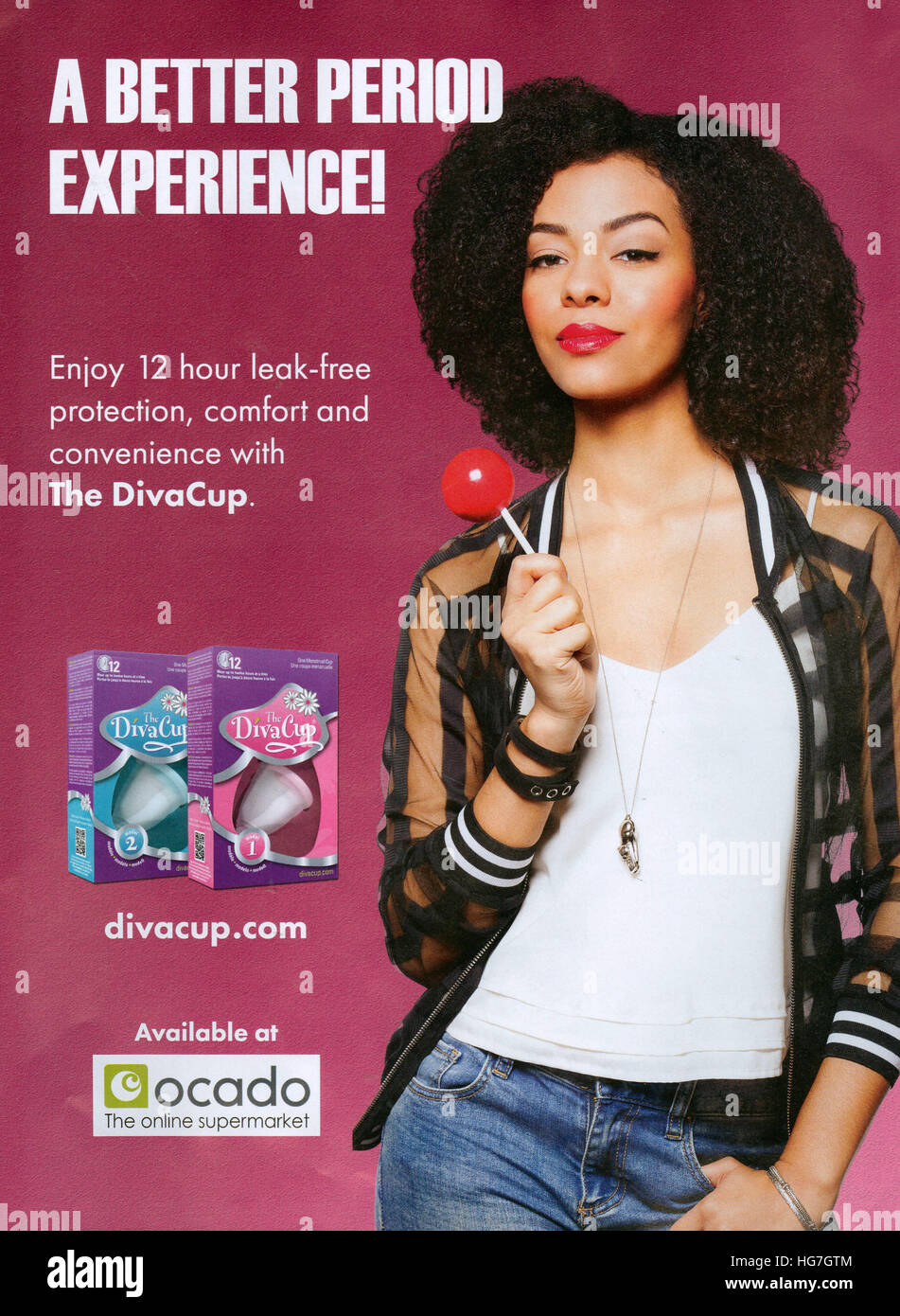 2010s UK Always Magazine Advert Stock Photo - Alamy