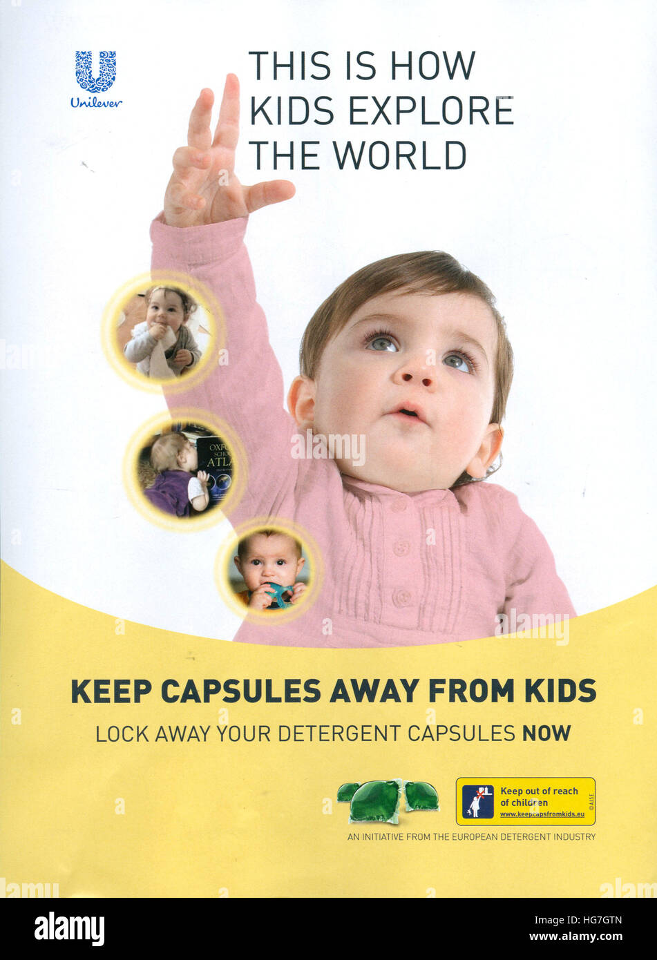 2010s UK Unilever Magazine Advert Stock Photo - Alamy