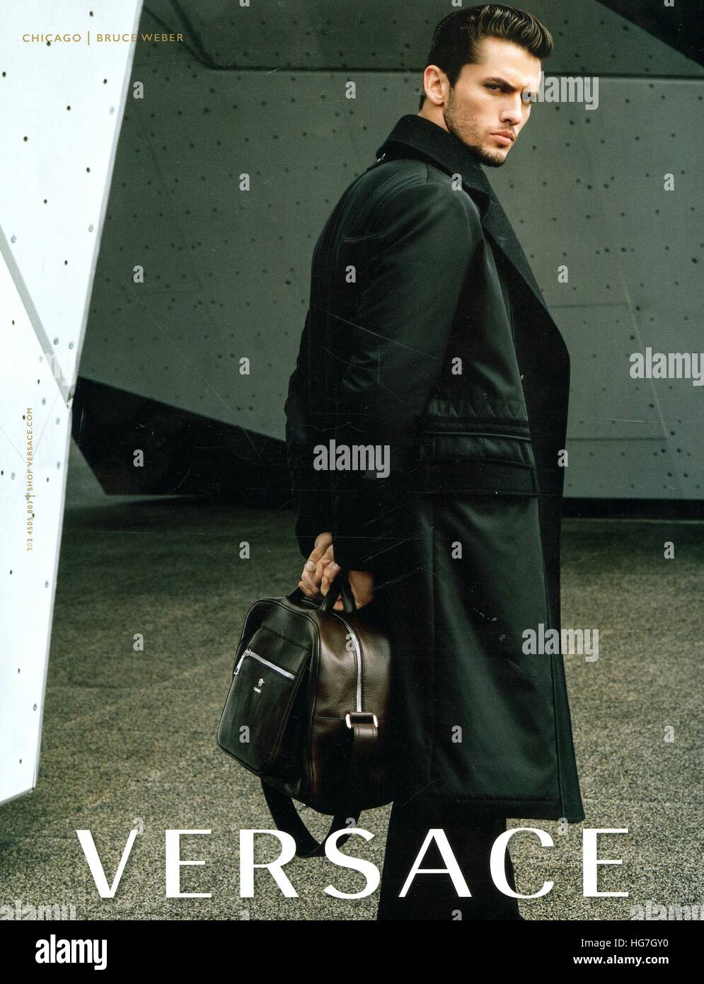 2010s UK Versace Magazine Advert Stock Photo - Alamy
