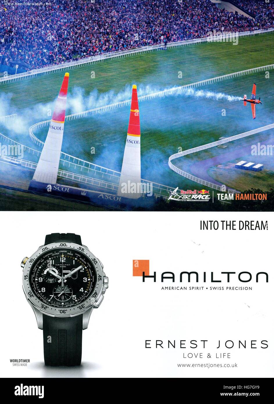 2010s UK Hamilton Magazine Advert Stock Photo - Alamy