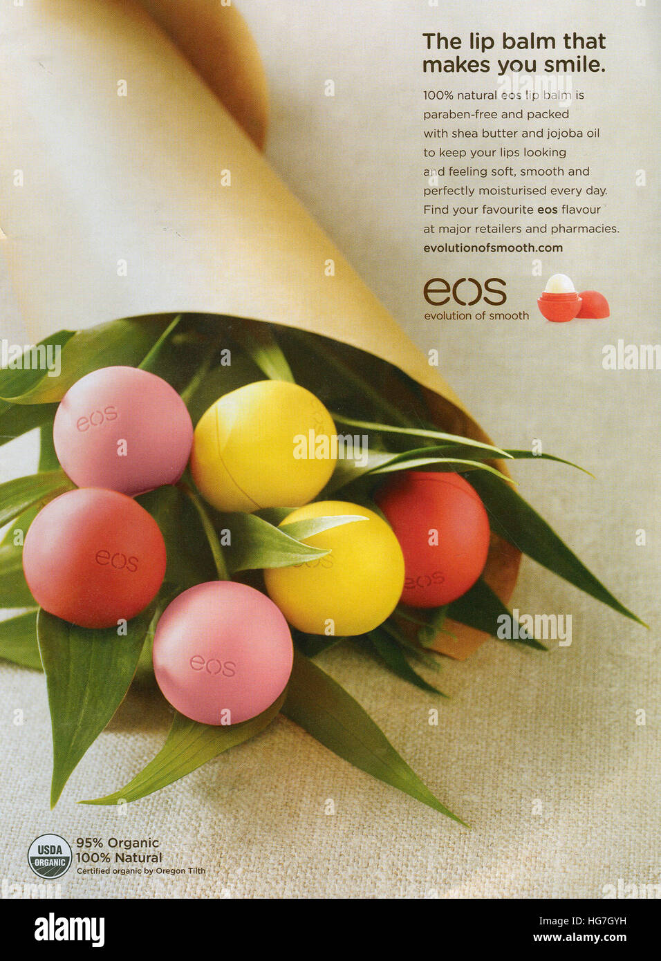 2010s UK eos Magazine Advert Stock Photo - Alamy
