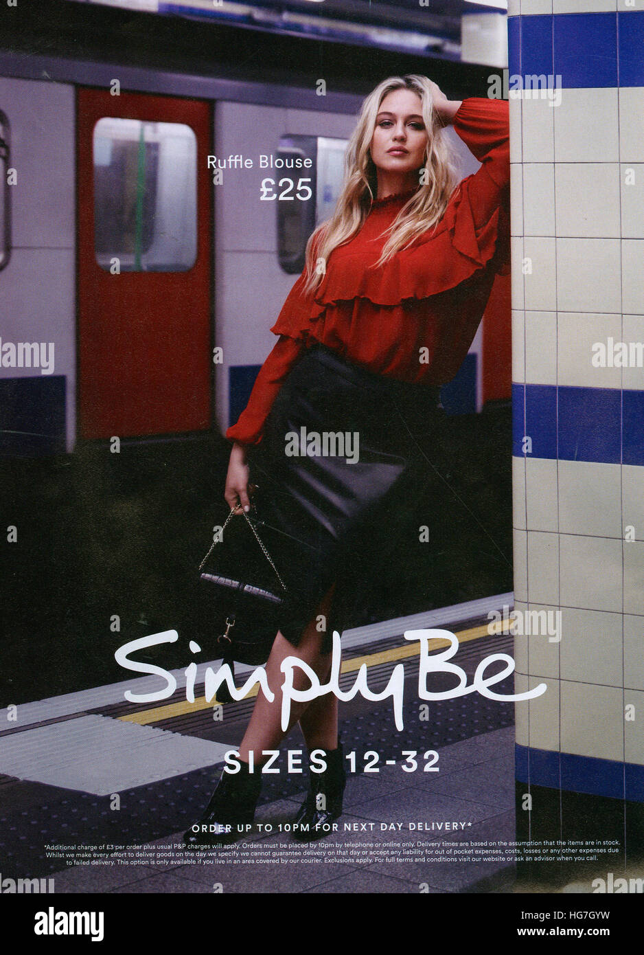 2010s UK Simply Be Magazine Advert Stock Photo - Alamy