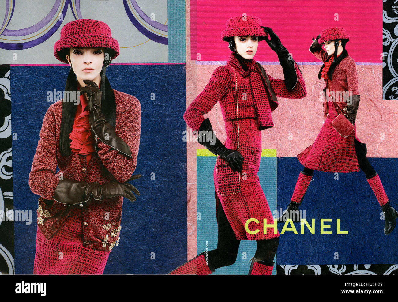 2010s UK Chanel Magazine Advert Stock Photo - Alamy