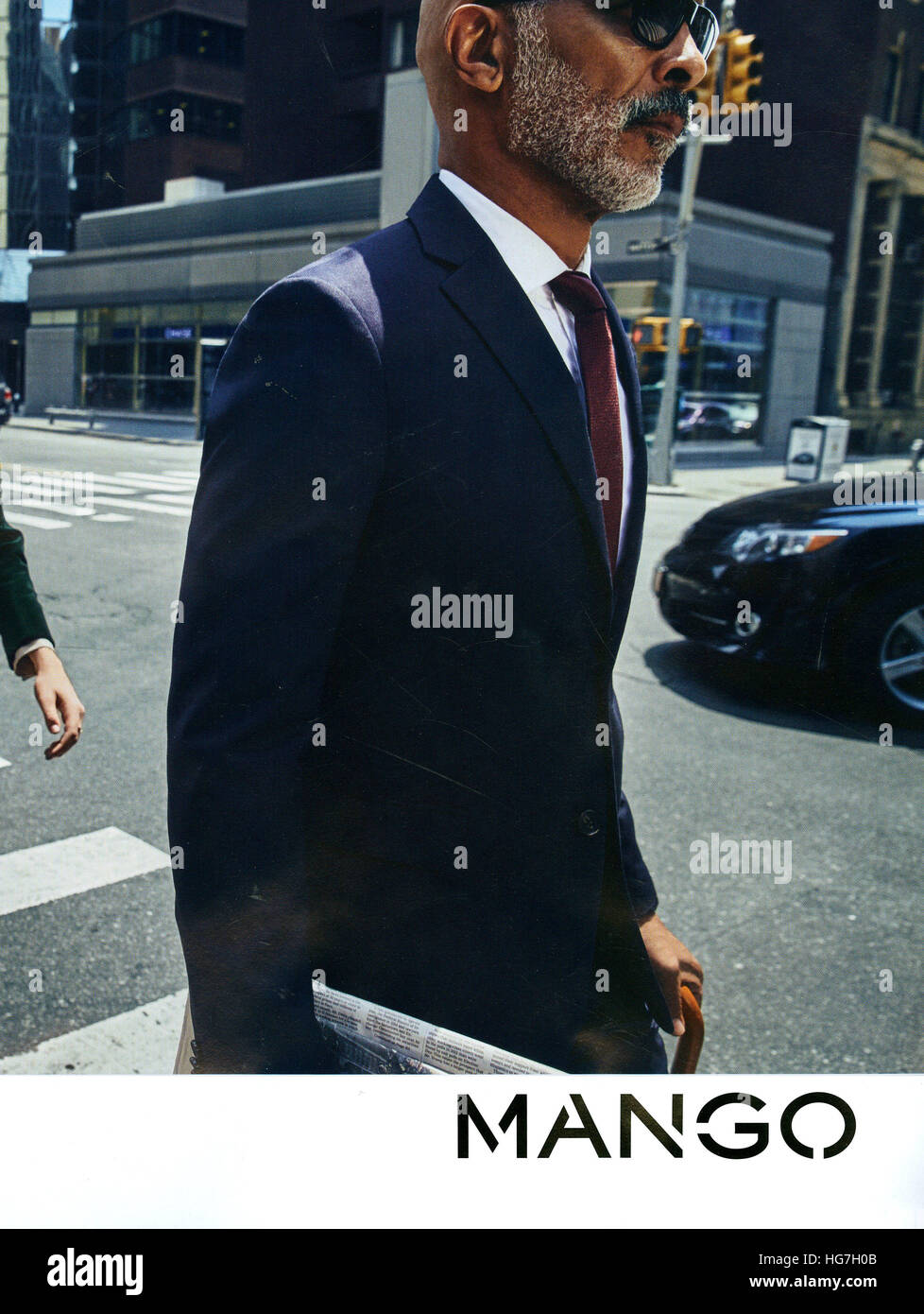 2010s UK Mango Magazine Advert Stock Photo - Alamy