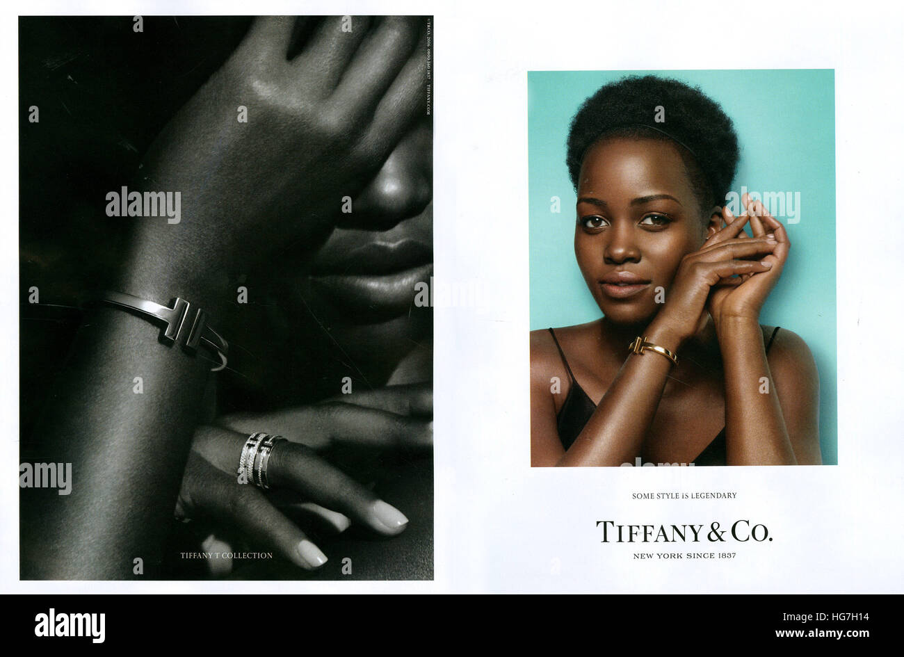 Tiffany advert hi-res stock photography and images - Alamy