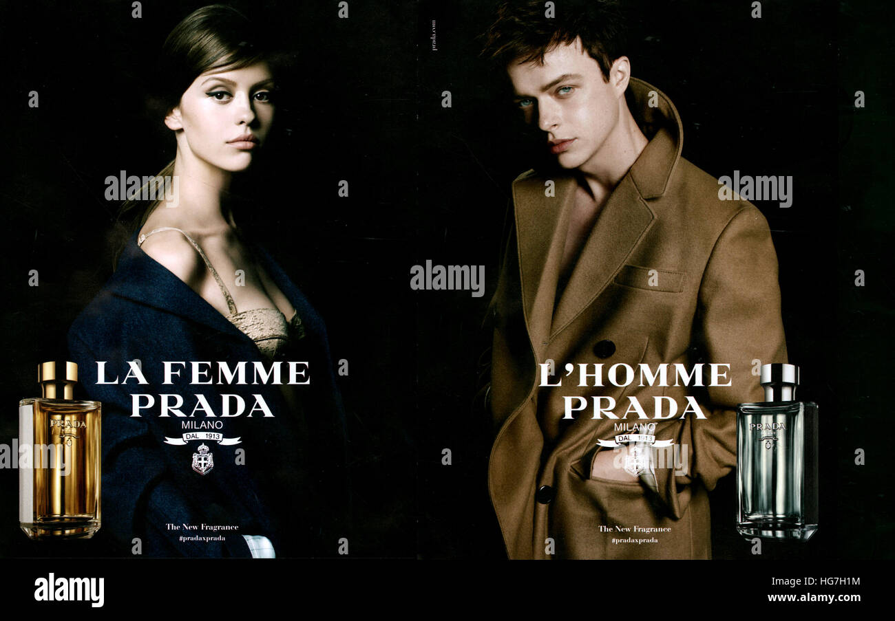 2010s UK Prada Magazine Advert Stock Photo - Alamy