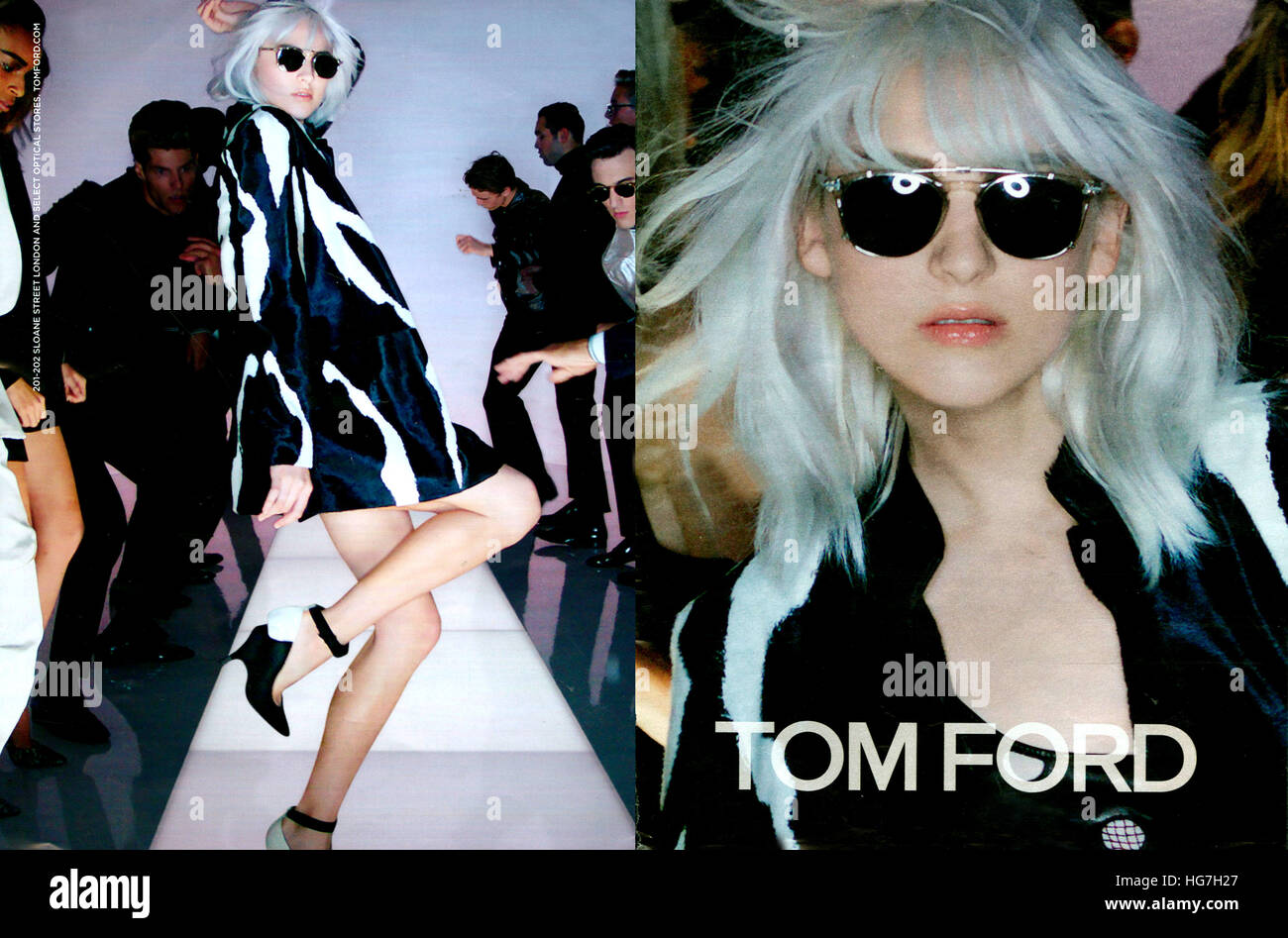 2010s UK Tom Ford Magazine Advert Stock Photo - Alamy