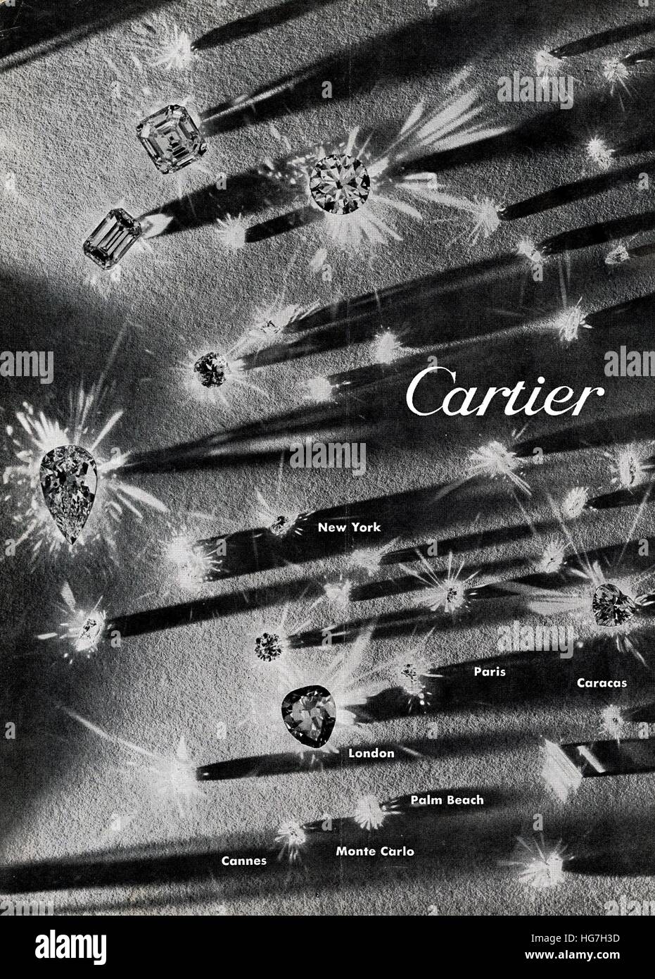 Cartier advert hi-res stock photography and images - Alamy