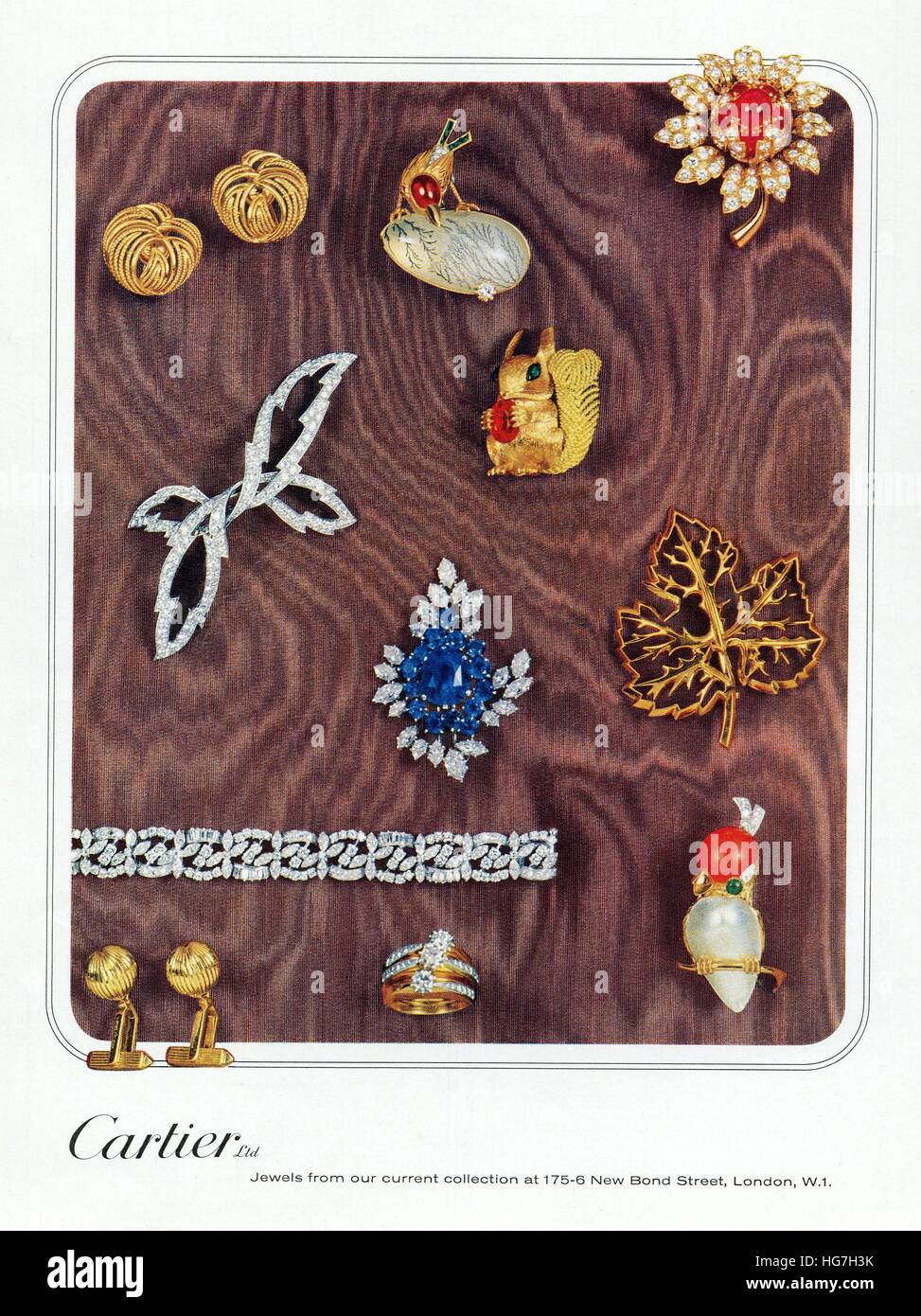 Cartier advert hi-res stock photography and images - Alamy