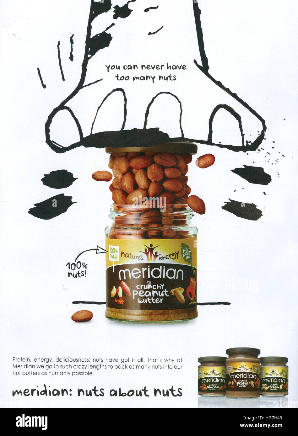 2010s UK Meridian Magazine Advert Stock Photo - Alamy