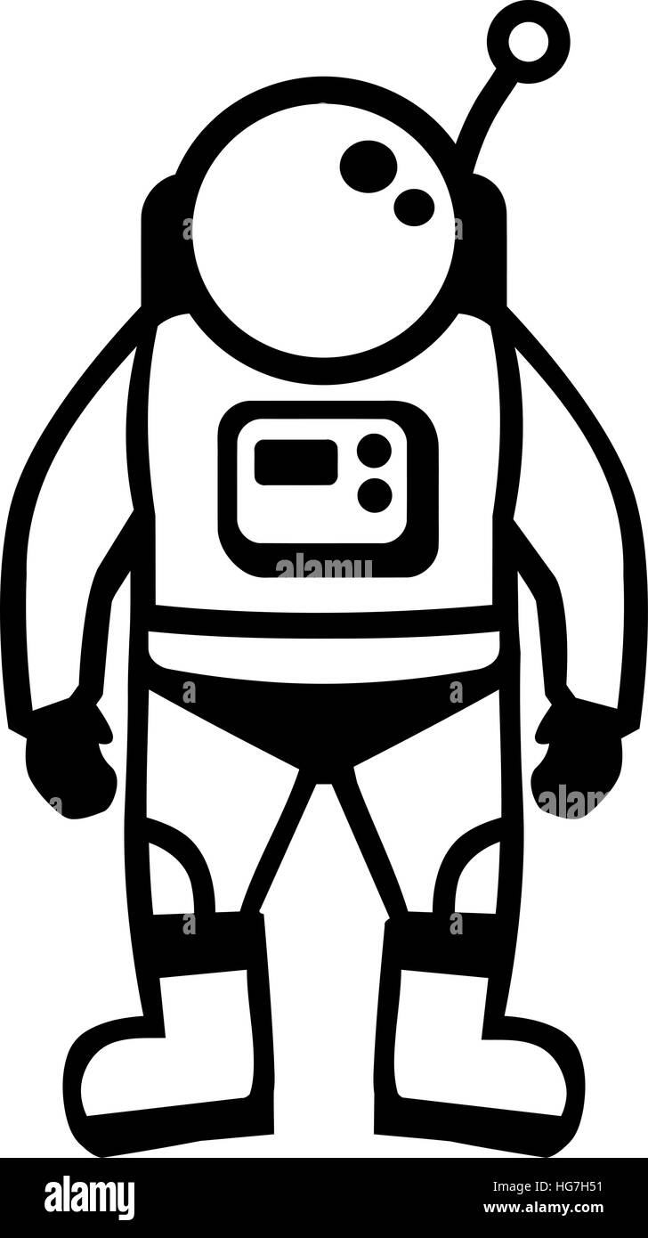Astronaut comic style Stock Vector Image & Art - Alamy