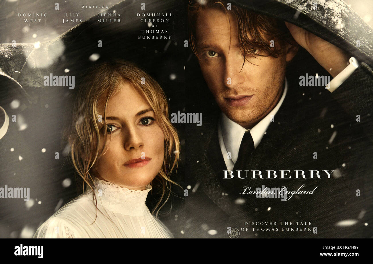2010s UK Burberry Magazine Advert Stock Photo - Alamy