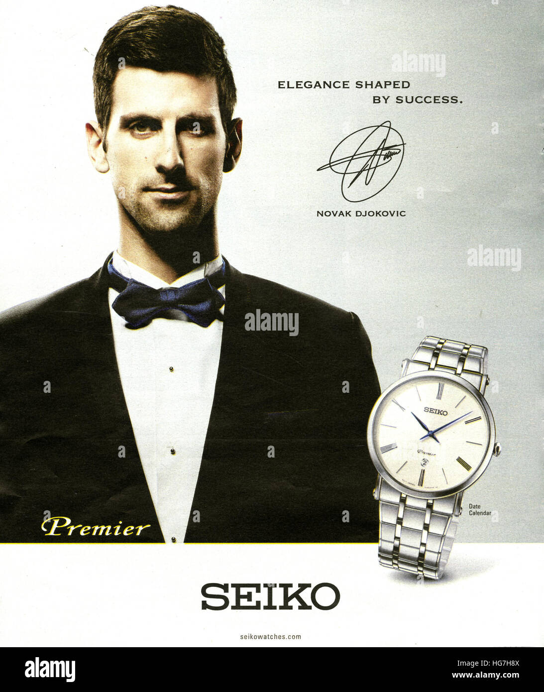2010s UK Seiko Magazine Advert Stock Photo - Alamy