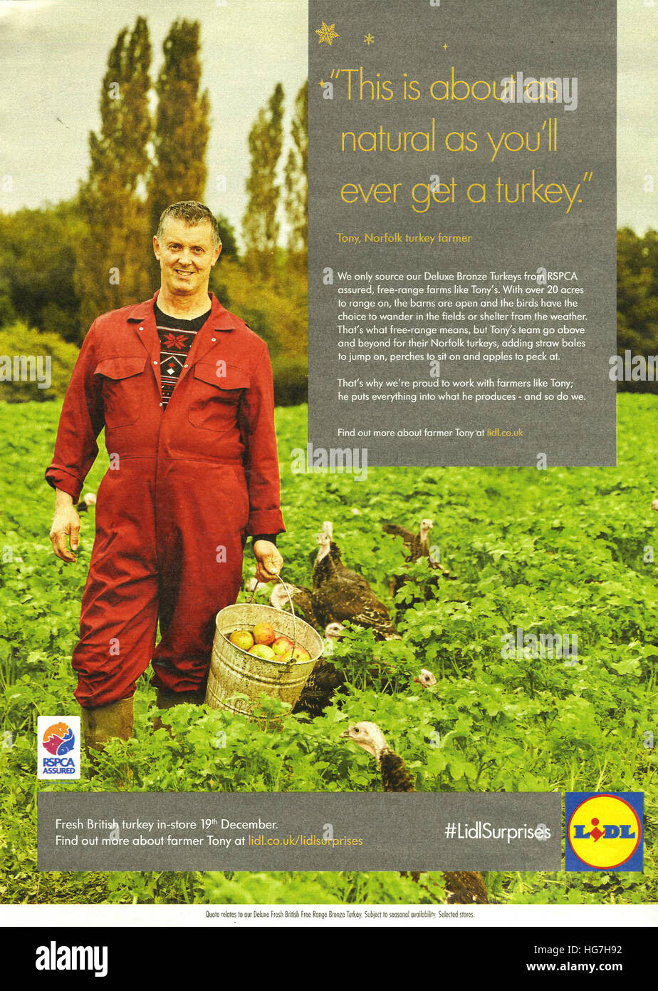 Lidl advert hi-res stock photography and images - Alamy