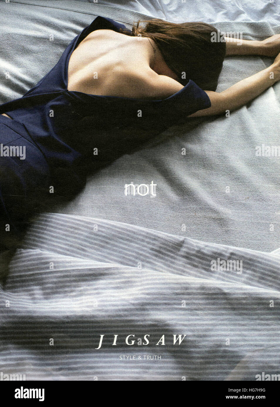 2010s UK Jigsaw Magazine Advert Stock Photo - Alamy