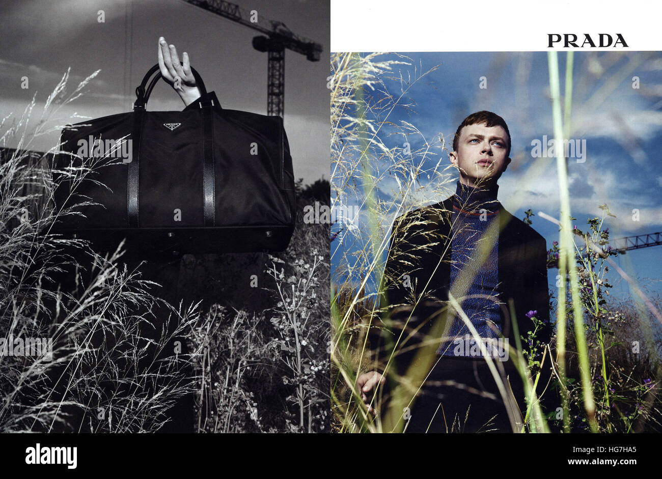 2010s UK Prada Magazine Advert Stock Photo - Alamy