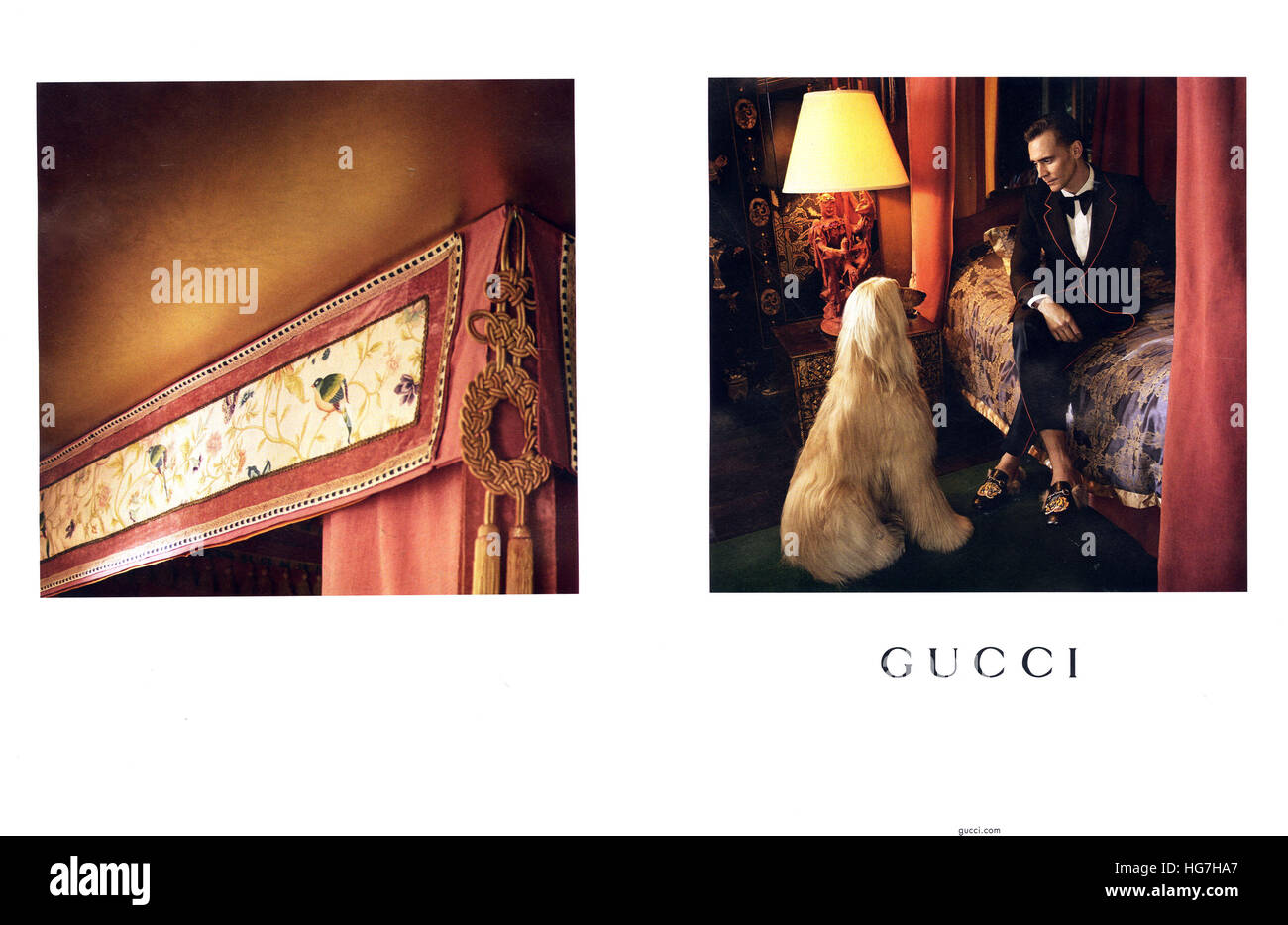 2010s UK Gucci Magazine Advert Stock Photo - Alamy