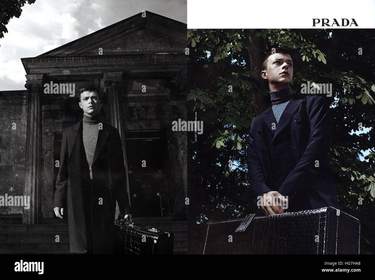2010s UK Prada Magazine Advert Stock Photo - Alamy