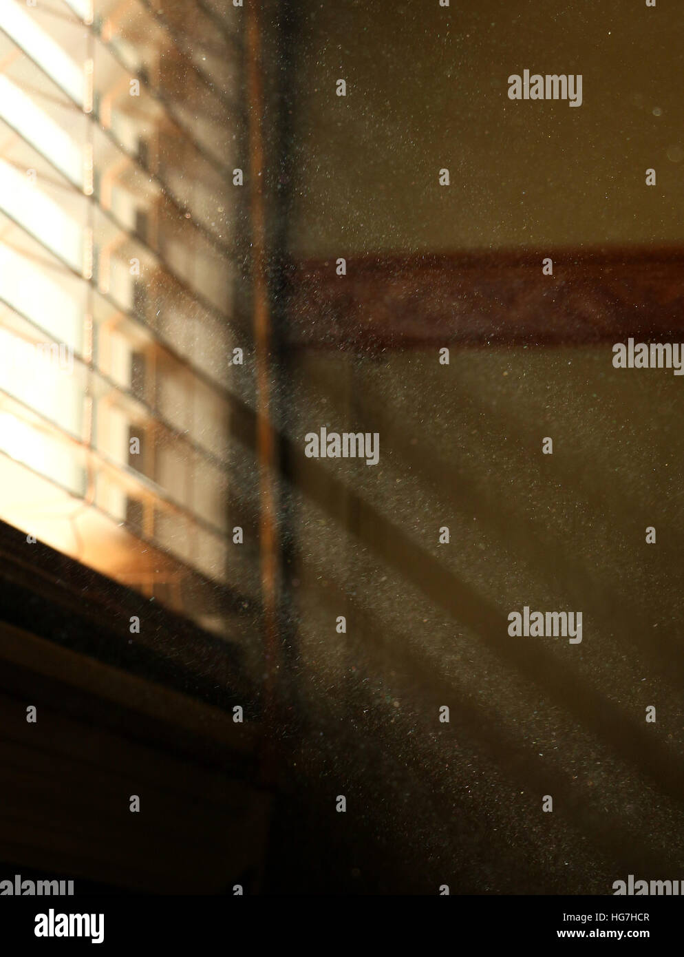 Light through window dust hi-res stock photography and images - Alamy