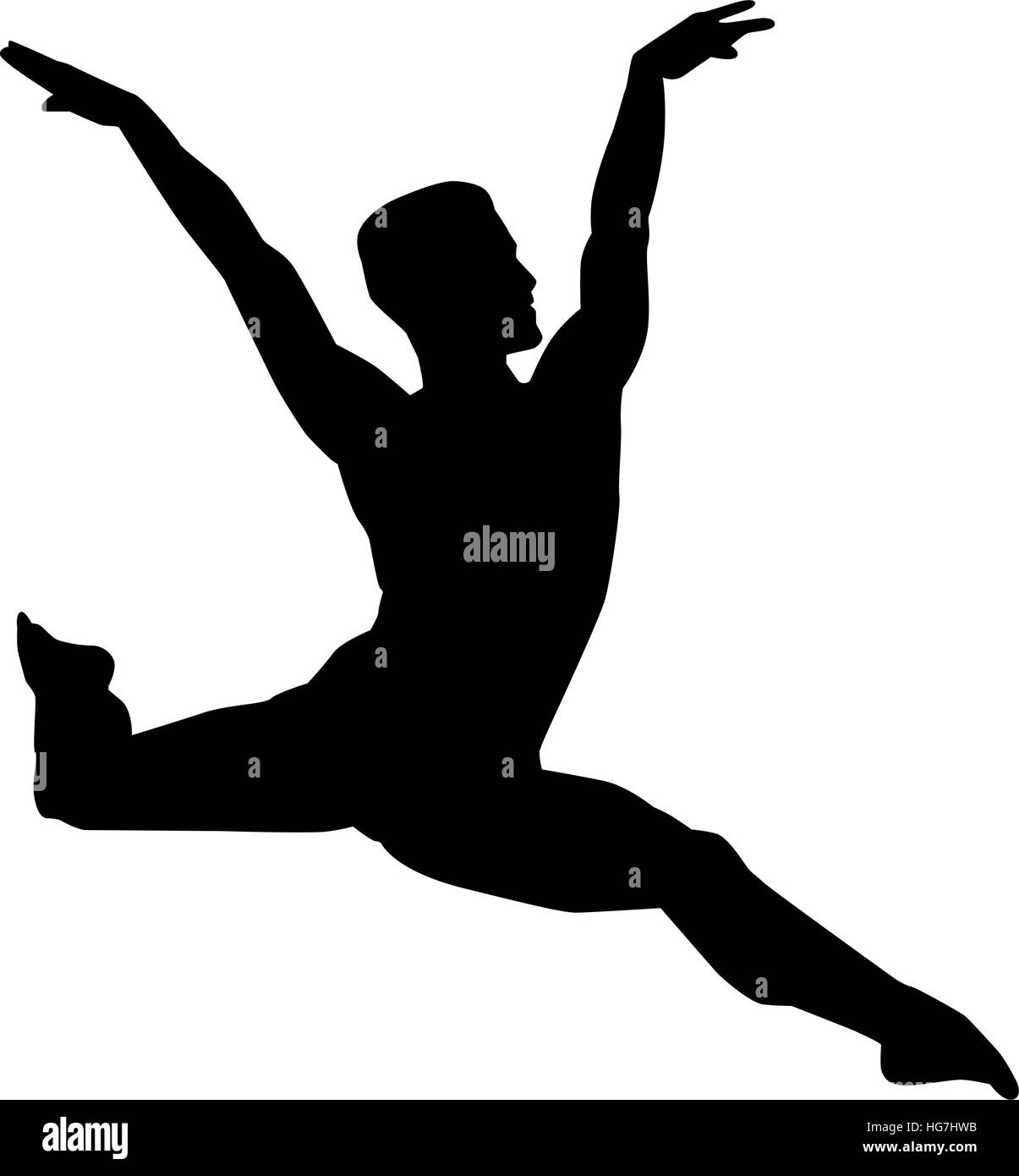 Male ballet dancer Stock Vector Image & Art - Alamy