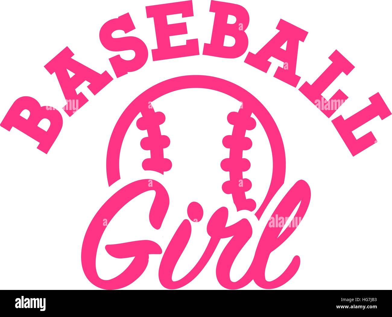 Girl baseball pitch hi-res stock photography and images - Alamy