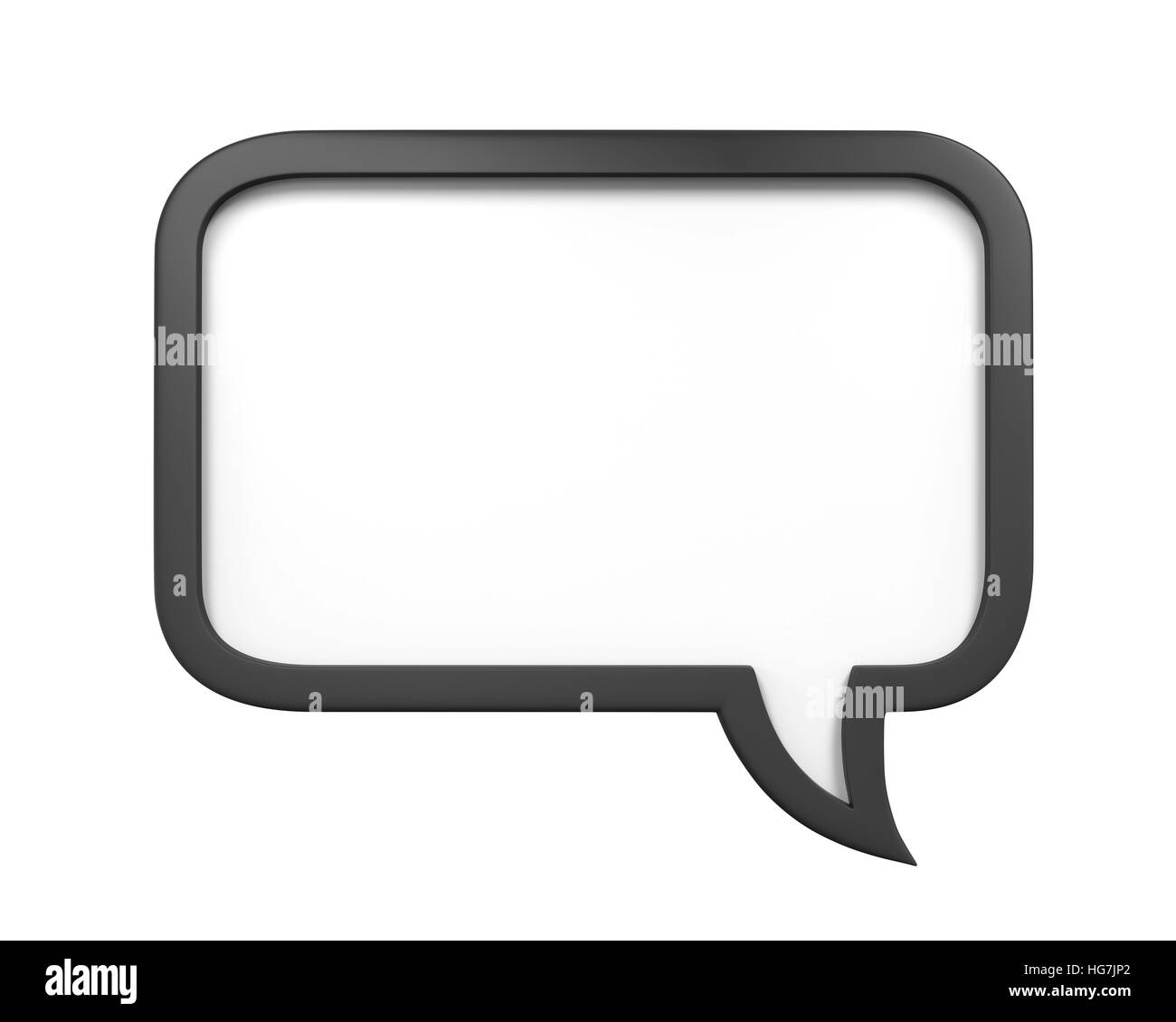 Bubble speak dialog talk comic Black and White Stock Photos & Images ...