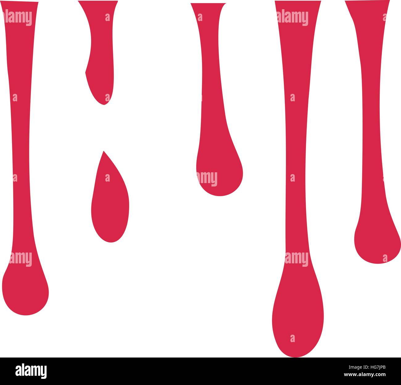 Blood dripping Stock Vector Images - Alamy