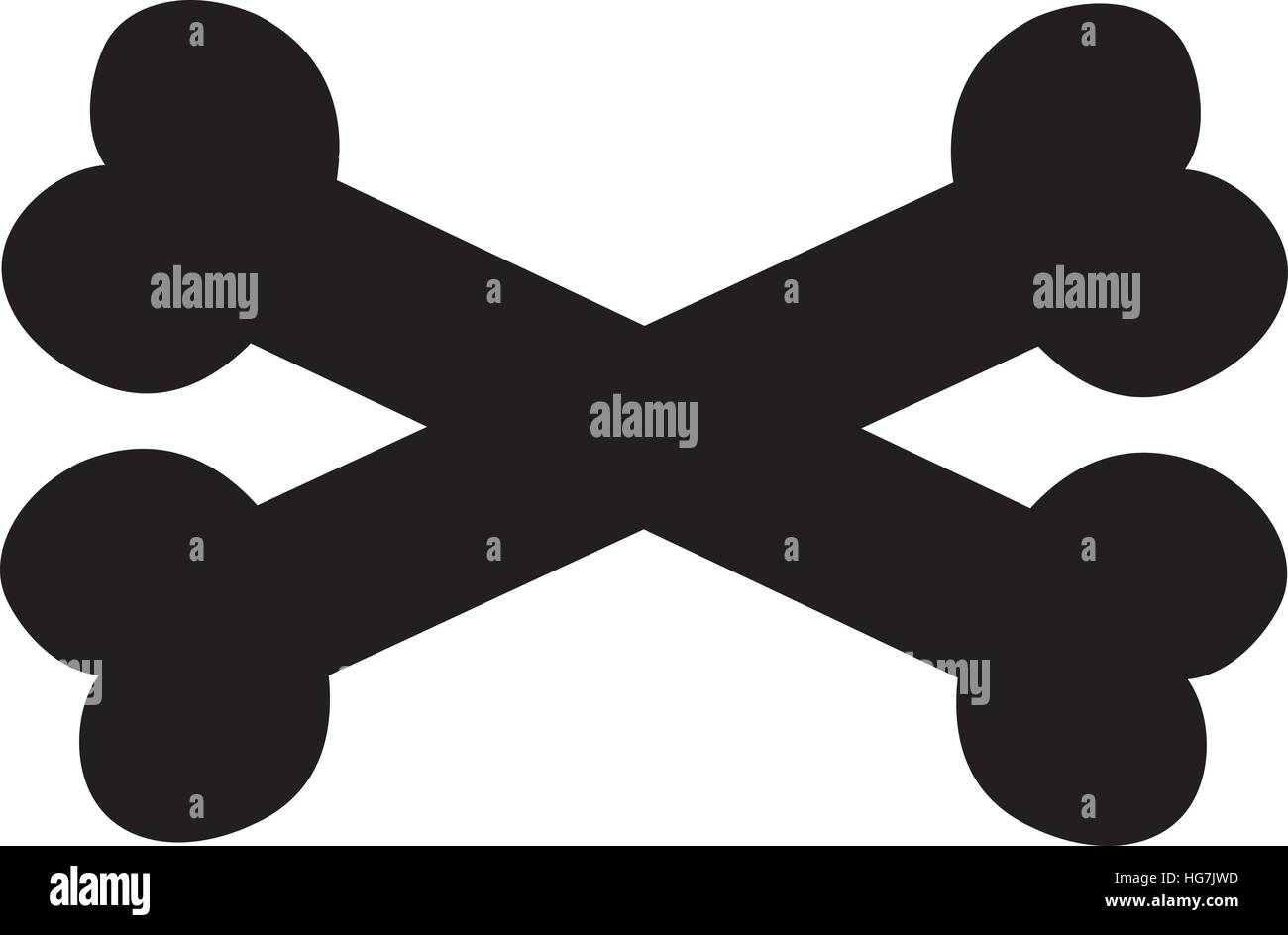 Skull and crossed bones Stock Vector Images - Alamy