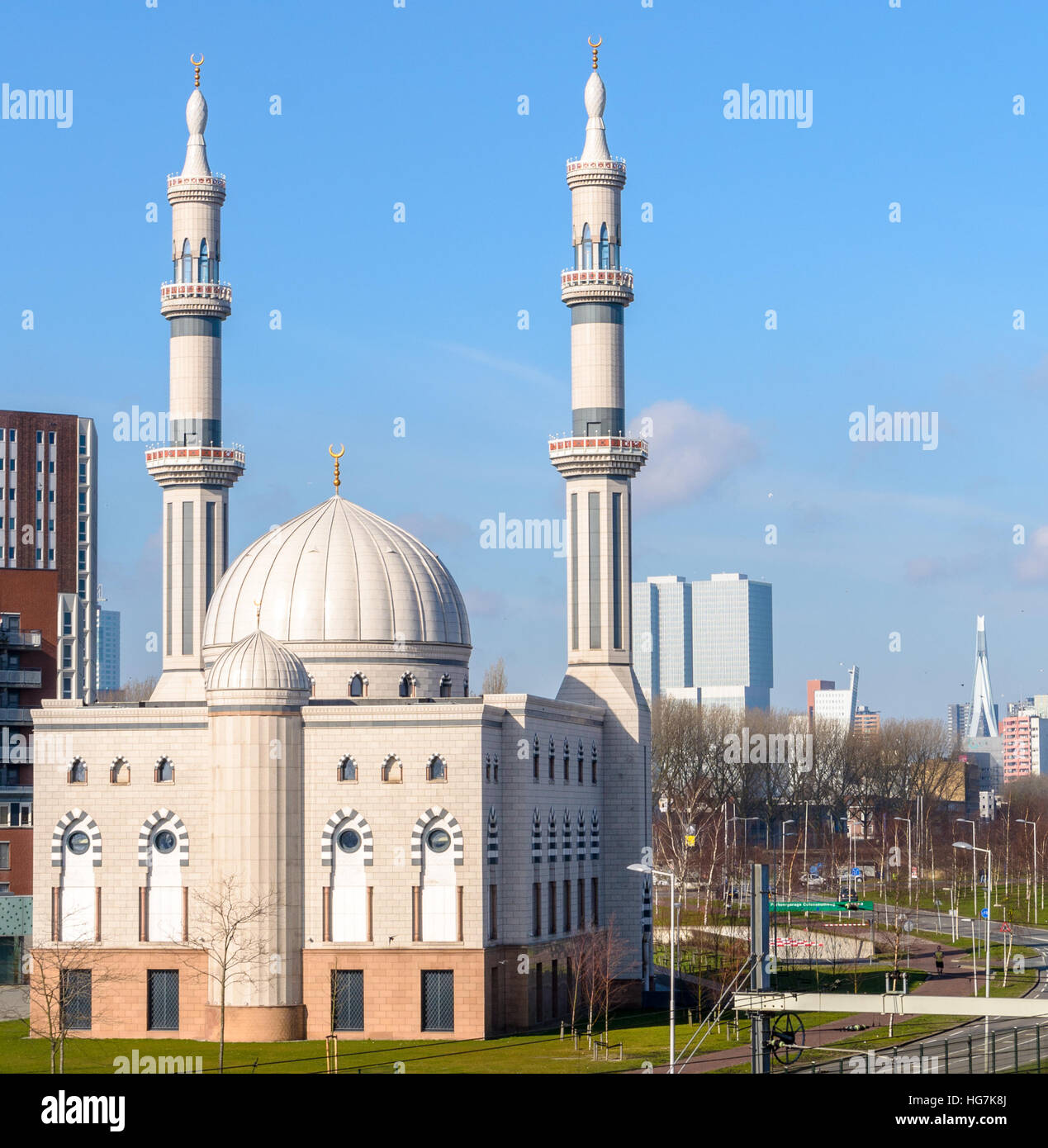 The Essalam mosque, which is the largest in the Netherlands was opened ...