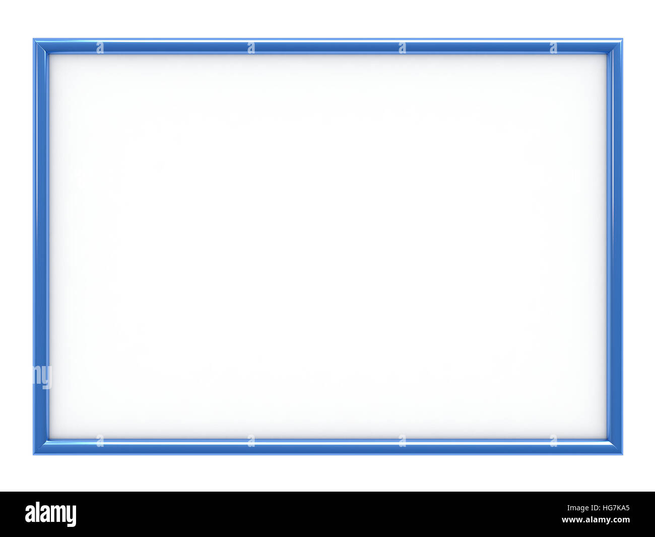 3d render of empty frame with place for your text or image isolated ...