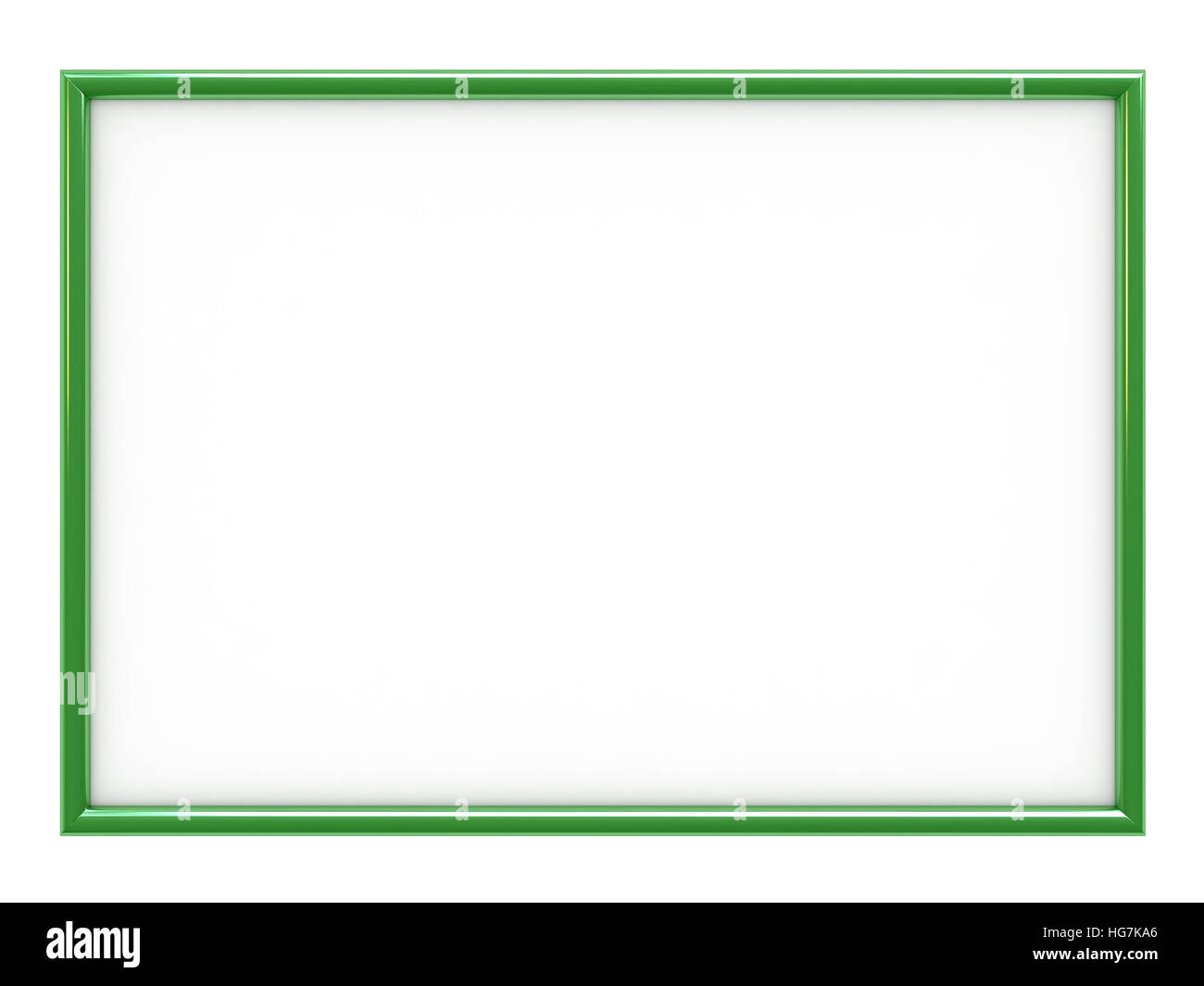 3d render of empty frame with place for your text or image isolated ...