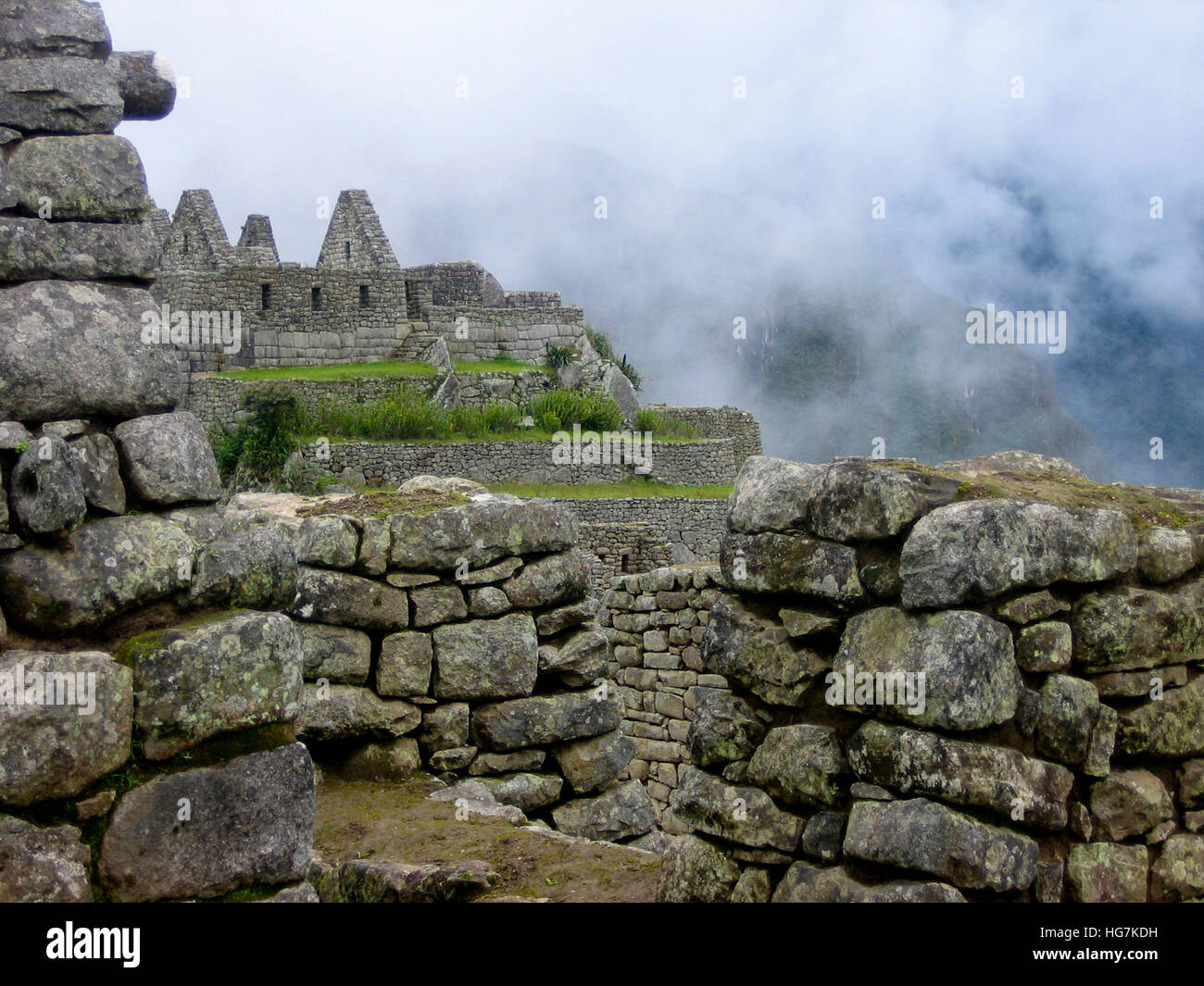 machu picchu trek Stock Photo - Alamy