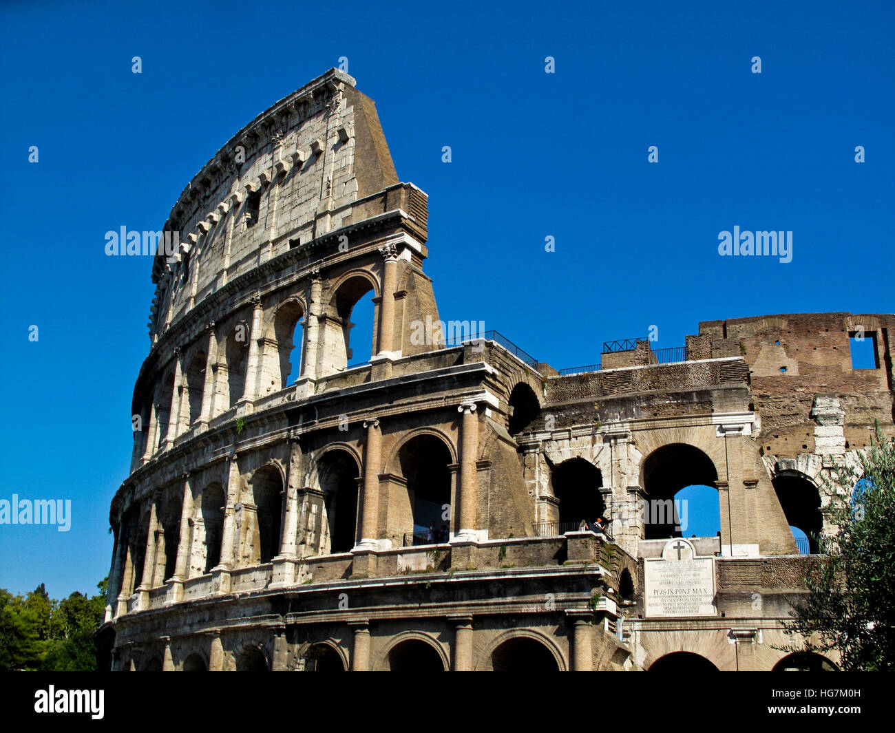 The Roman Colosseum in Italy Stock Photo - Alamy