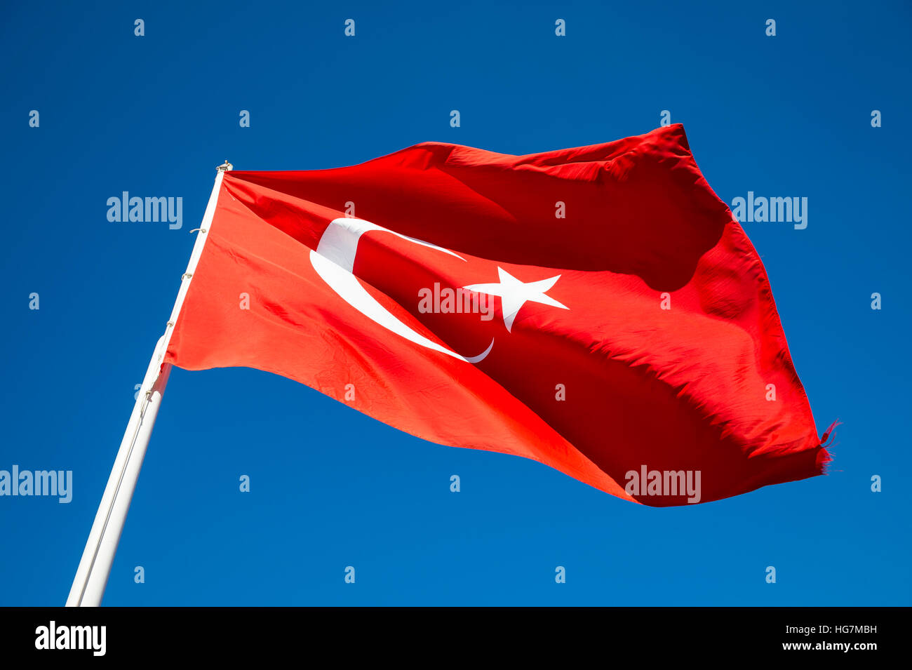 Turkish Blue Flag High Resolution Stock Photography and Images - Alamy