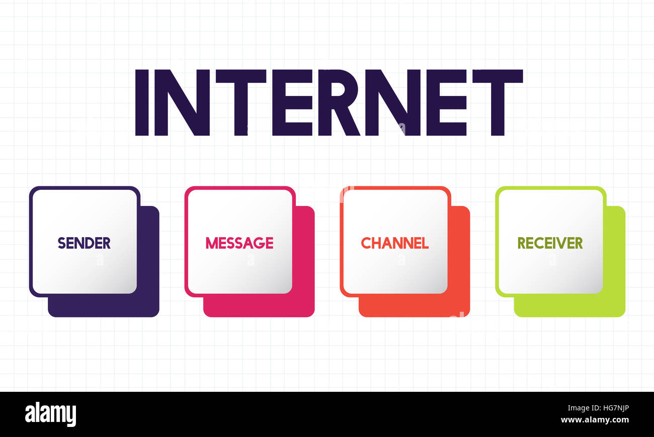 Internet Digital Technology Connection Network Concept Stock Photo - Alamy