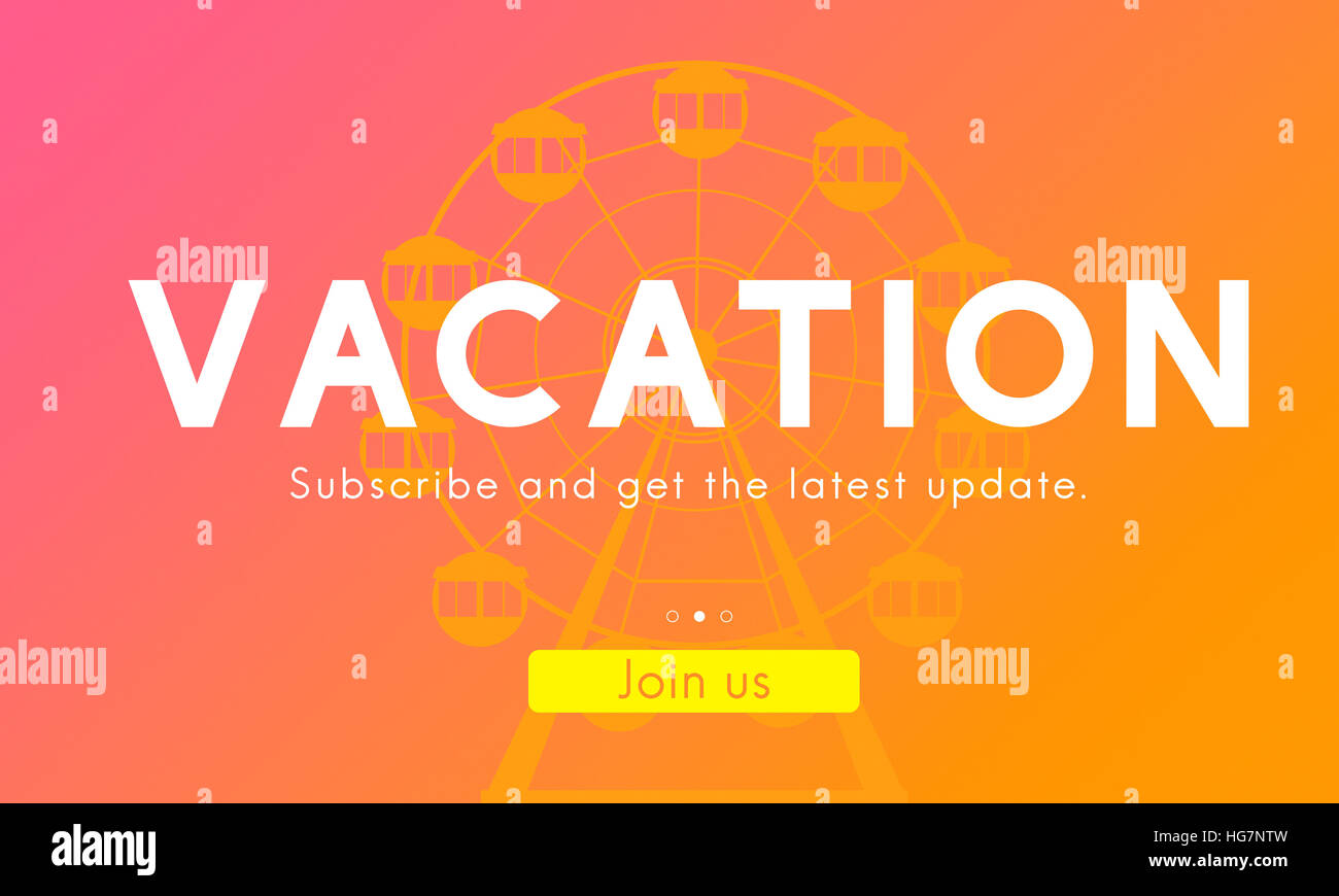 Holiday Vacation Travel Destination Graphic concept Stock Photo - Alamy