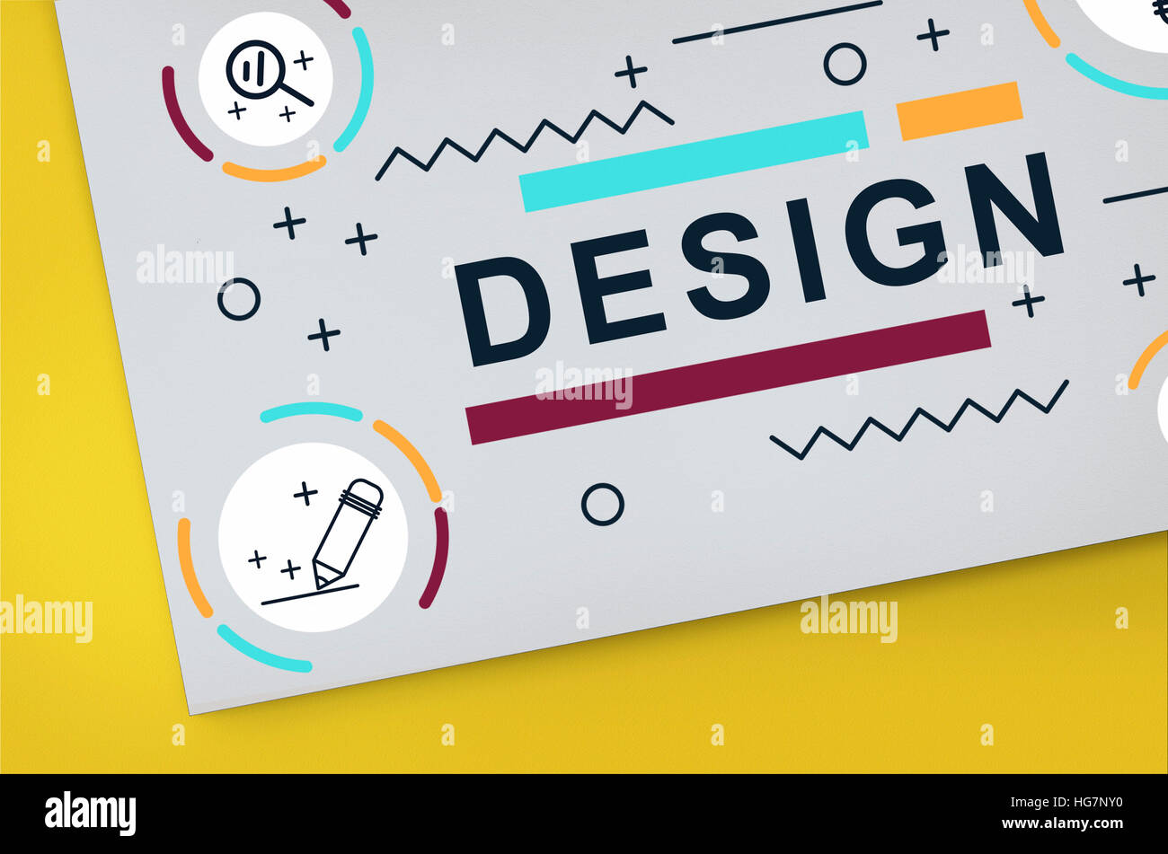 Design Creative Imagination Ideas Graphic Concept Stock Photo - Alamy