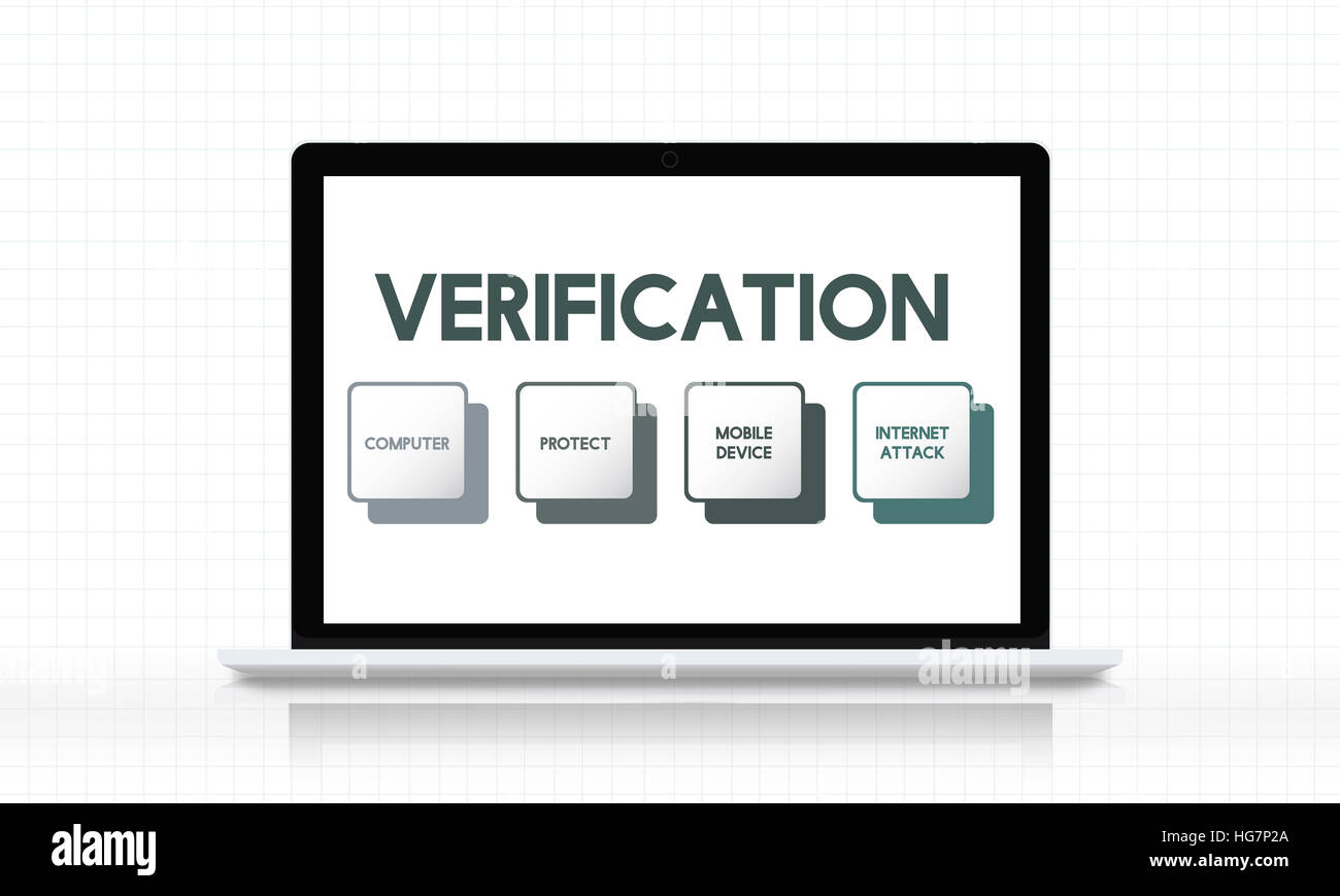 Authorization Permission Network Security System Concept Stock Photo ...