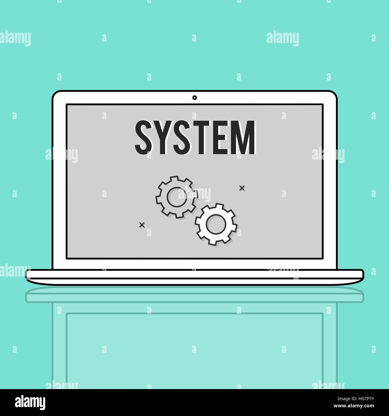 Configuration Setup System Concept Stock Photo - Alamy