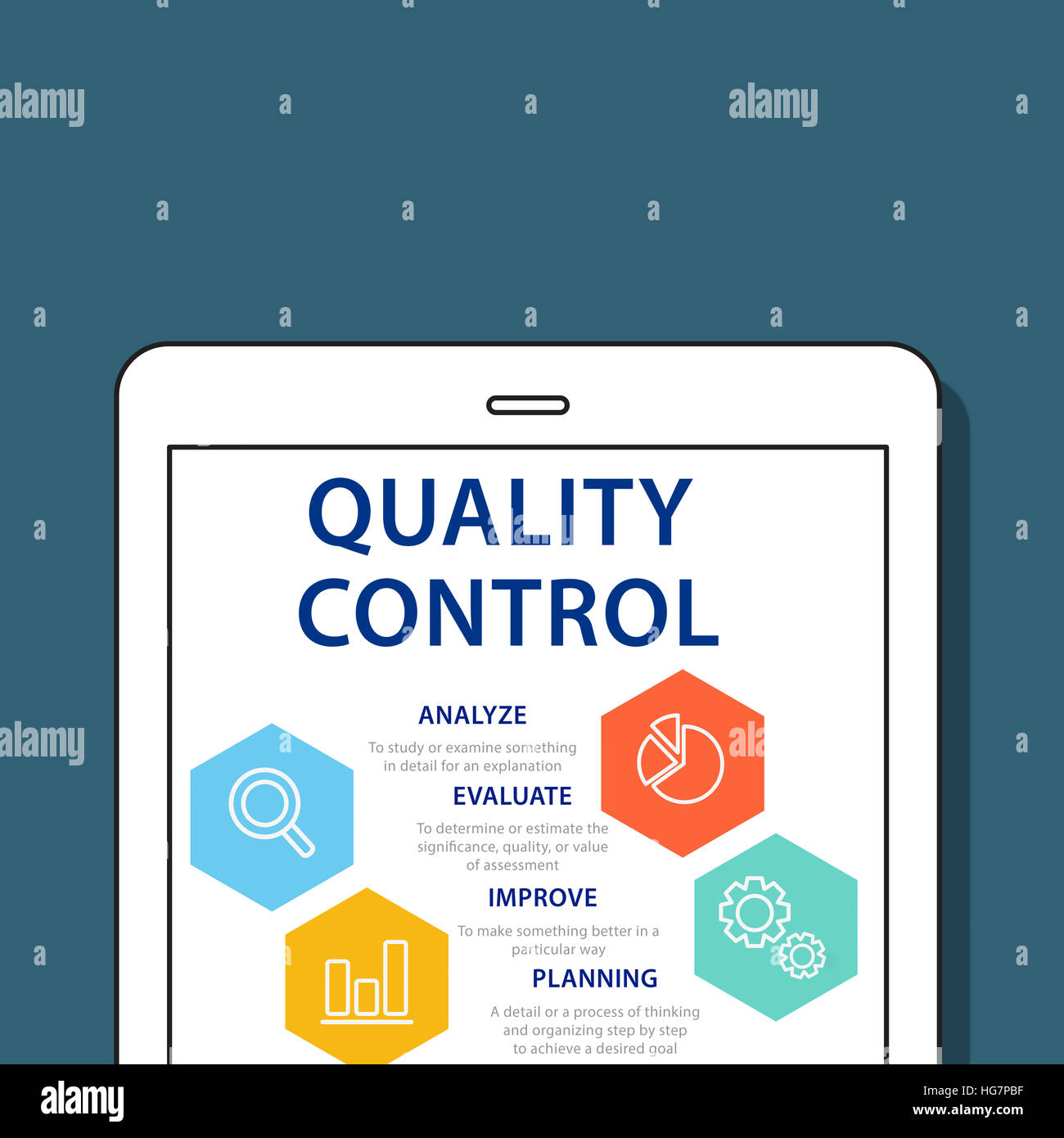 Quality Control Check Product Concept Stock Photo - Alamy