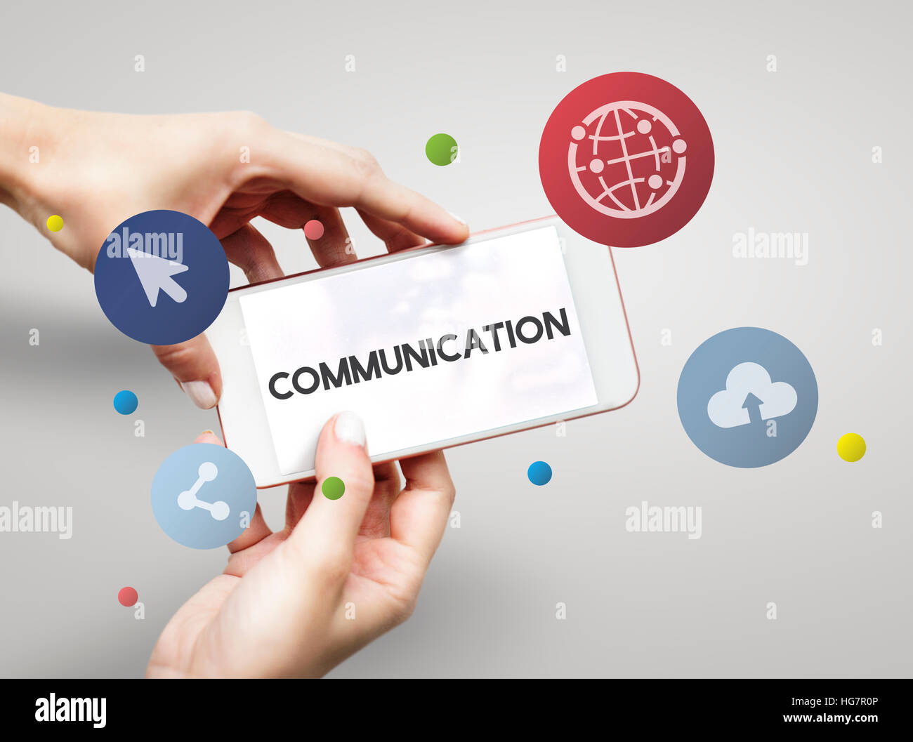 Internet Network Communication Connection Concept Stock Photo - Alamy