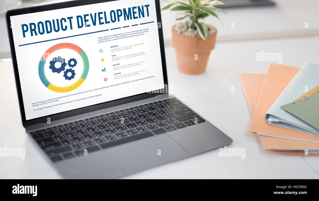 Product Development Improve Ideas Concept Stock Photo - Alamy