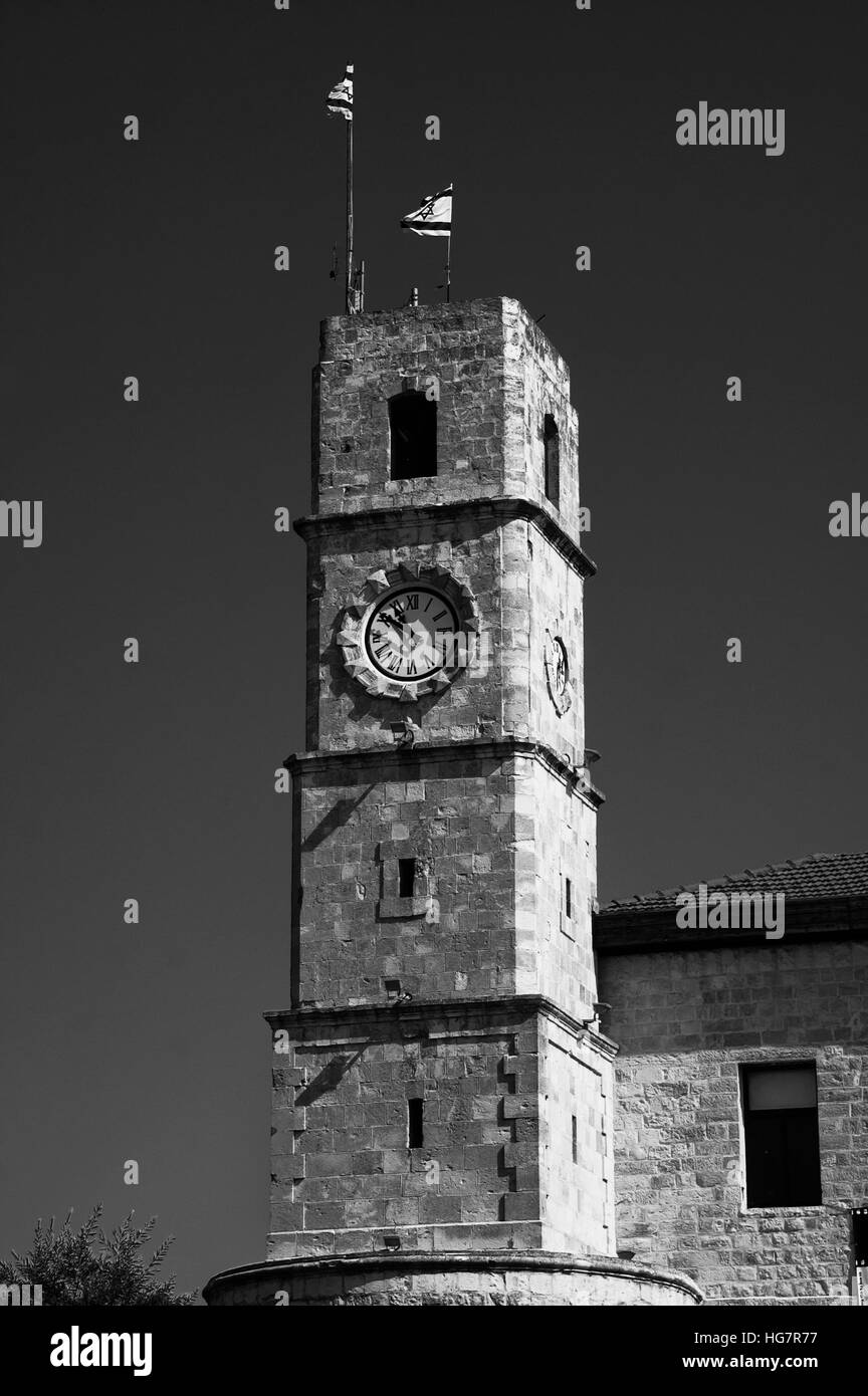 Israel flag image Black and White Stock Photos & Images - Alamy