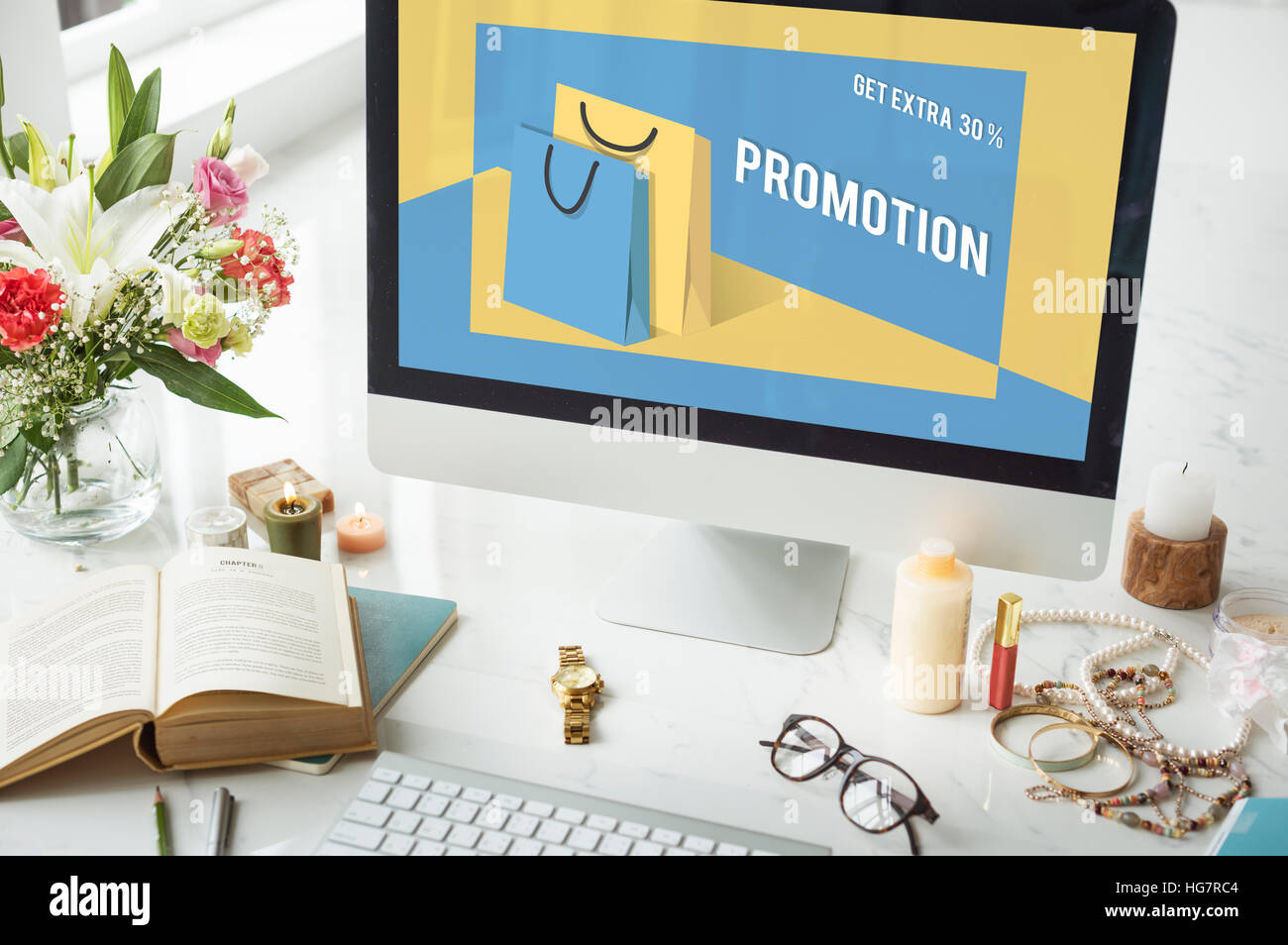 Season of Sale Promotion Clearance Best Offer Concept Stock Photo - Alamy