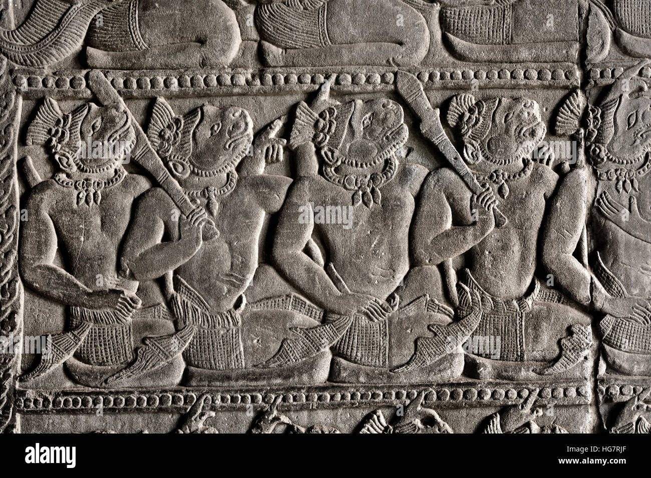 Angkor Wat temple largest religious monument in the world, constructed ...